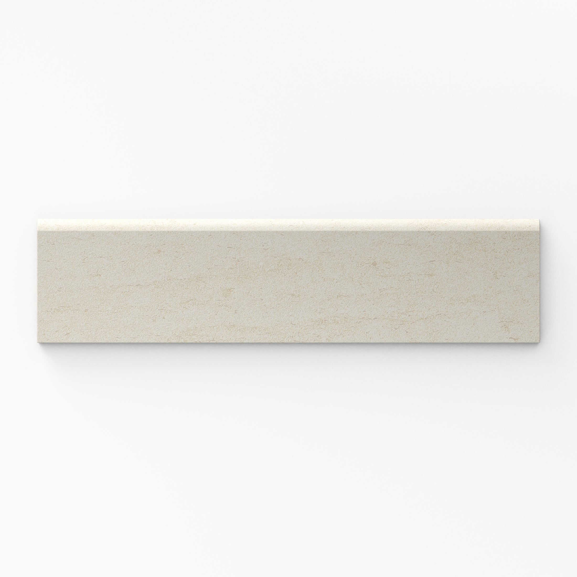 Brody 3x12 Matte Porcelain Bullnose Tile in Sand