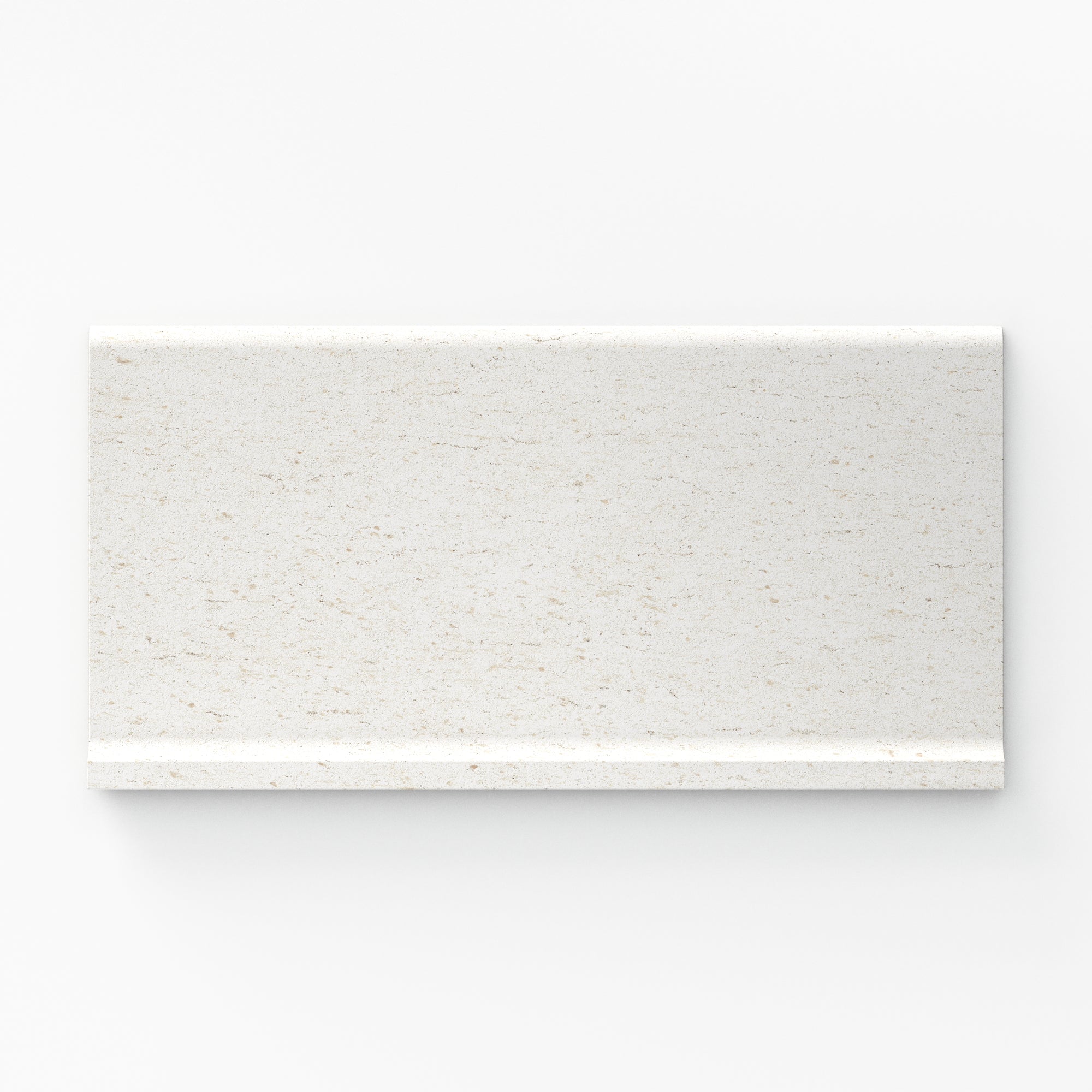 Brody 6x12 Matte Porcelain Cove Base Tile in Sand