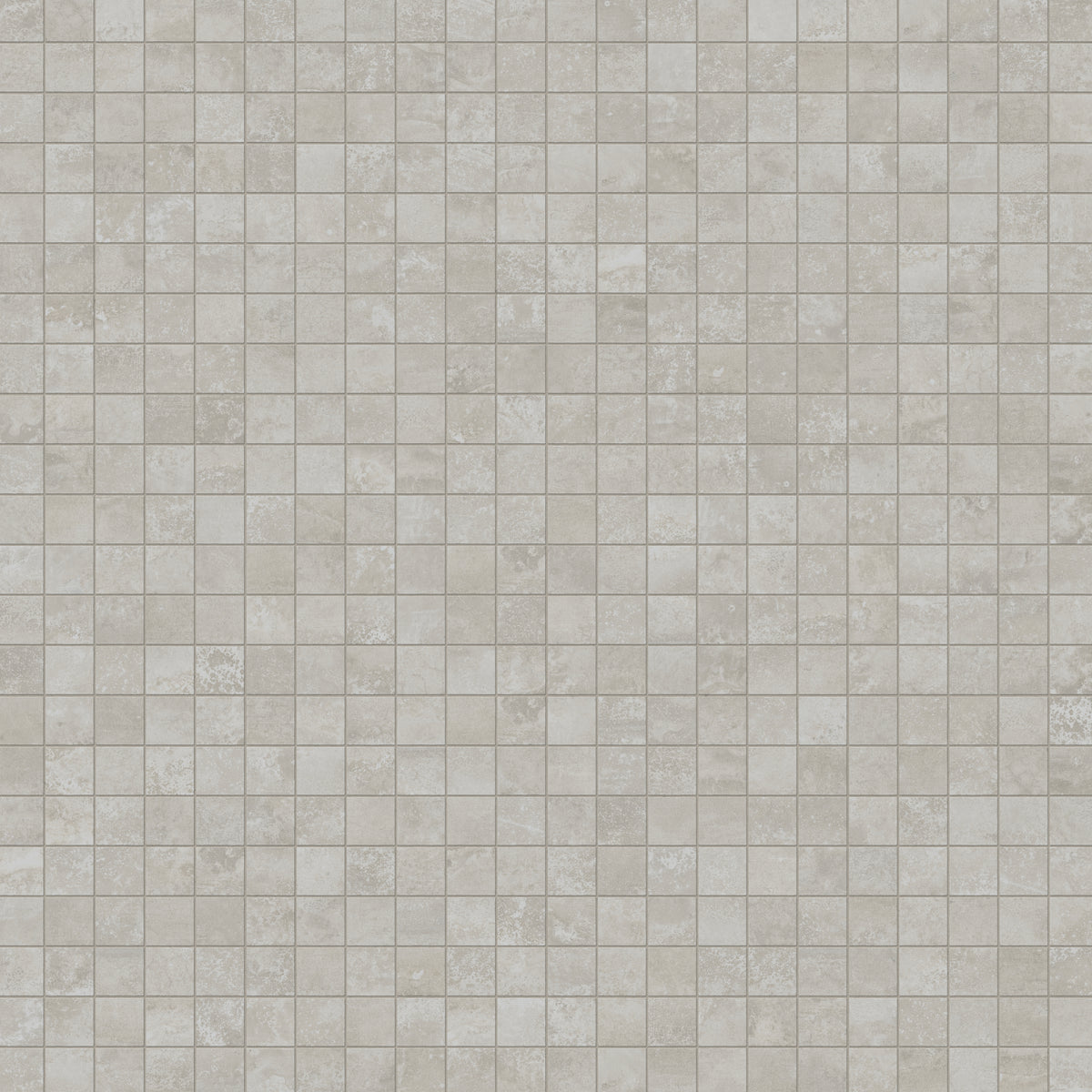 Pierce Ash 2x2 Matte: Concrete Look Mosaic, Made in the USA