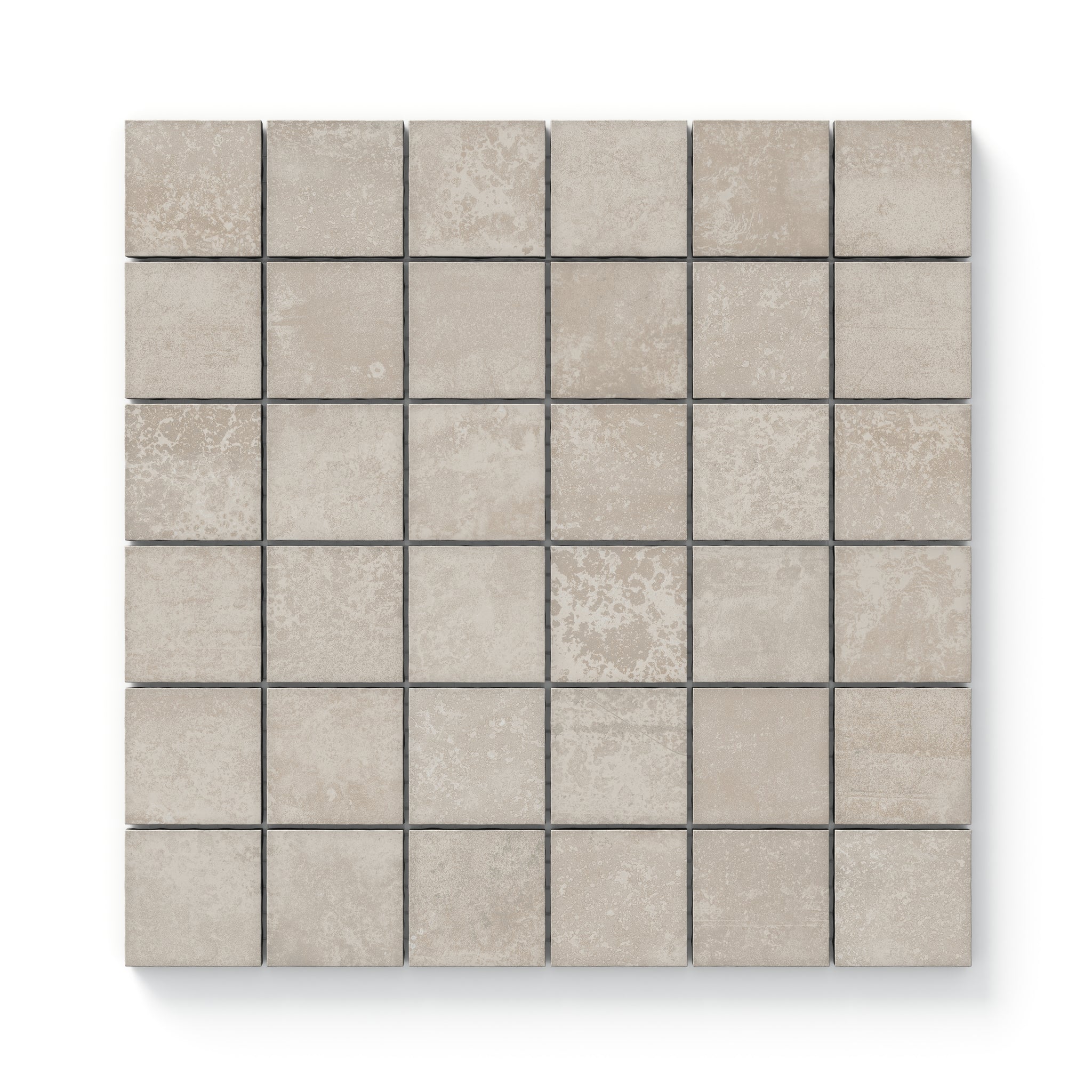 Pierce 2x2 Matte Porcelain Mosaic Tile in Dune