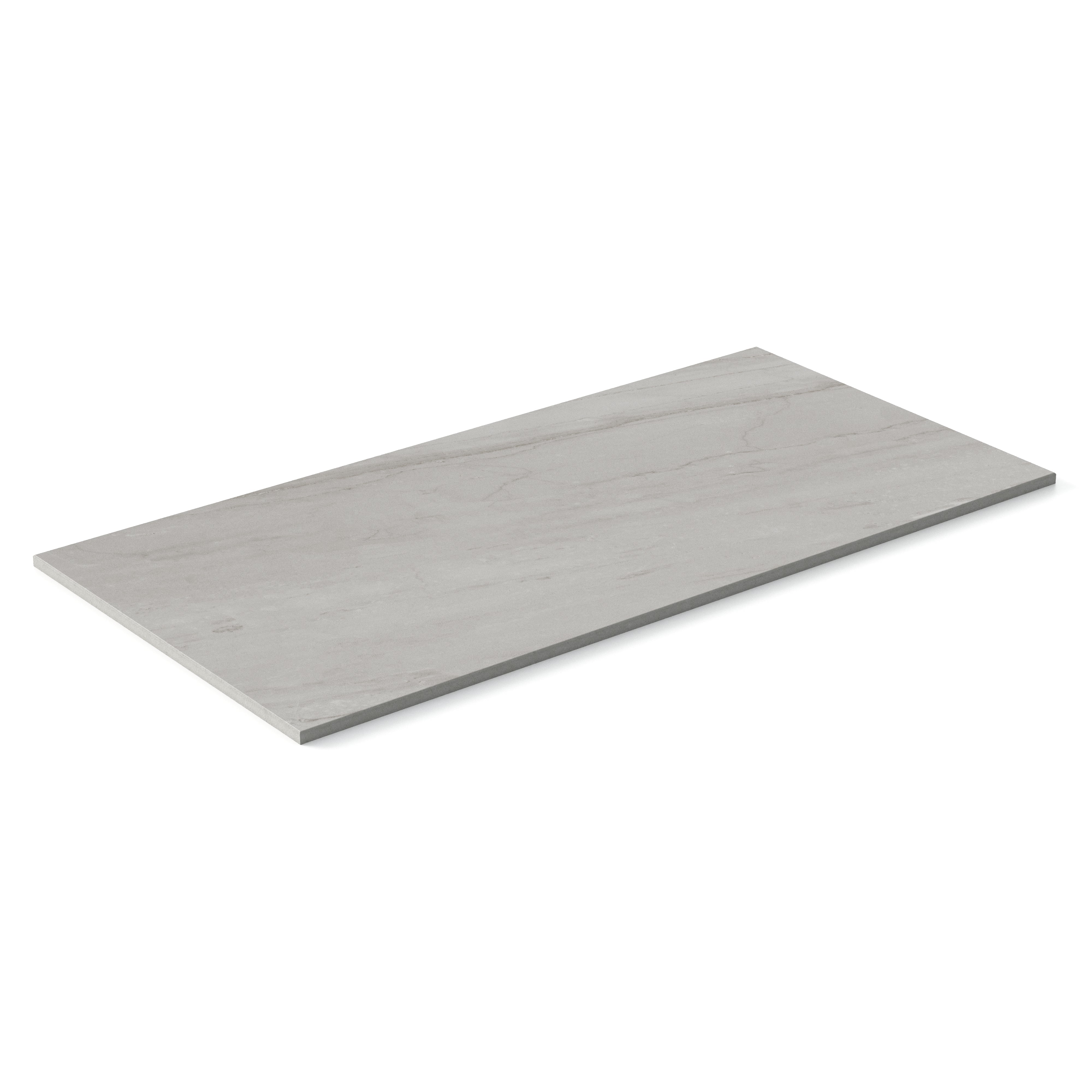 Chantel 12x24 Matte Porcelain Tile in Alaska Grey