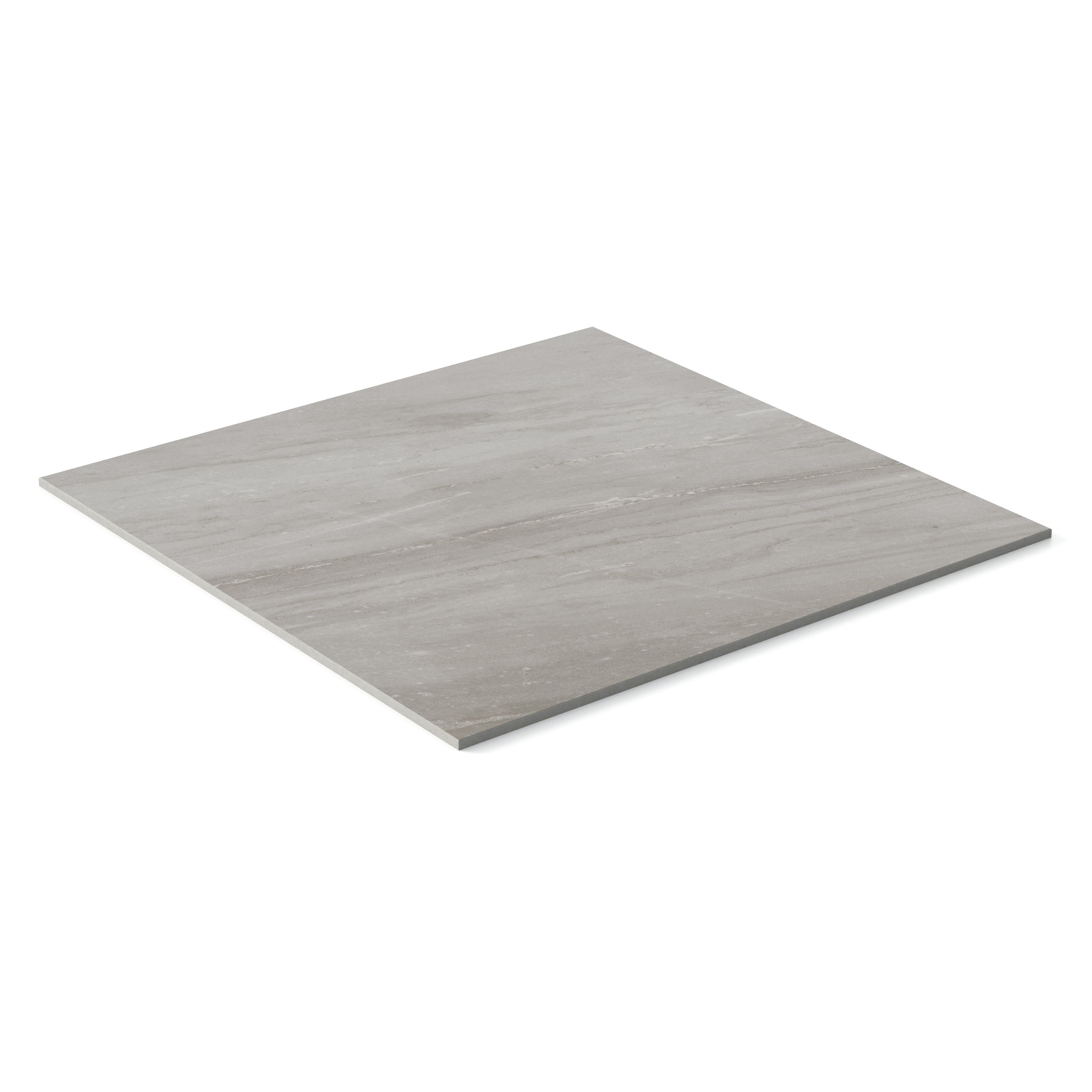 Chantel 24x24 Matte Porcelain Tile in Alaska Grey