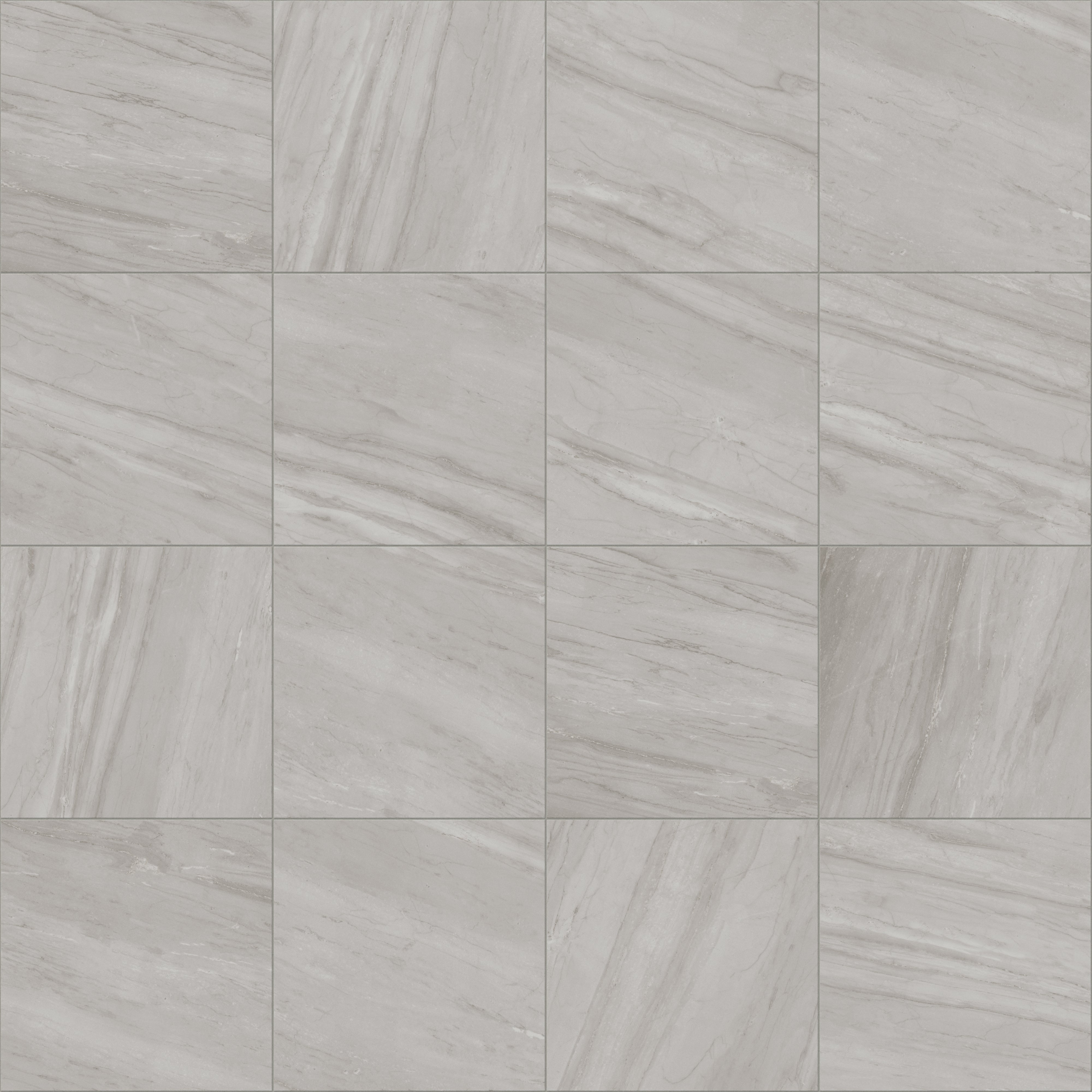 Chantel 24x24 Matte Porcelain Tile in Alaska Grey