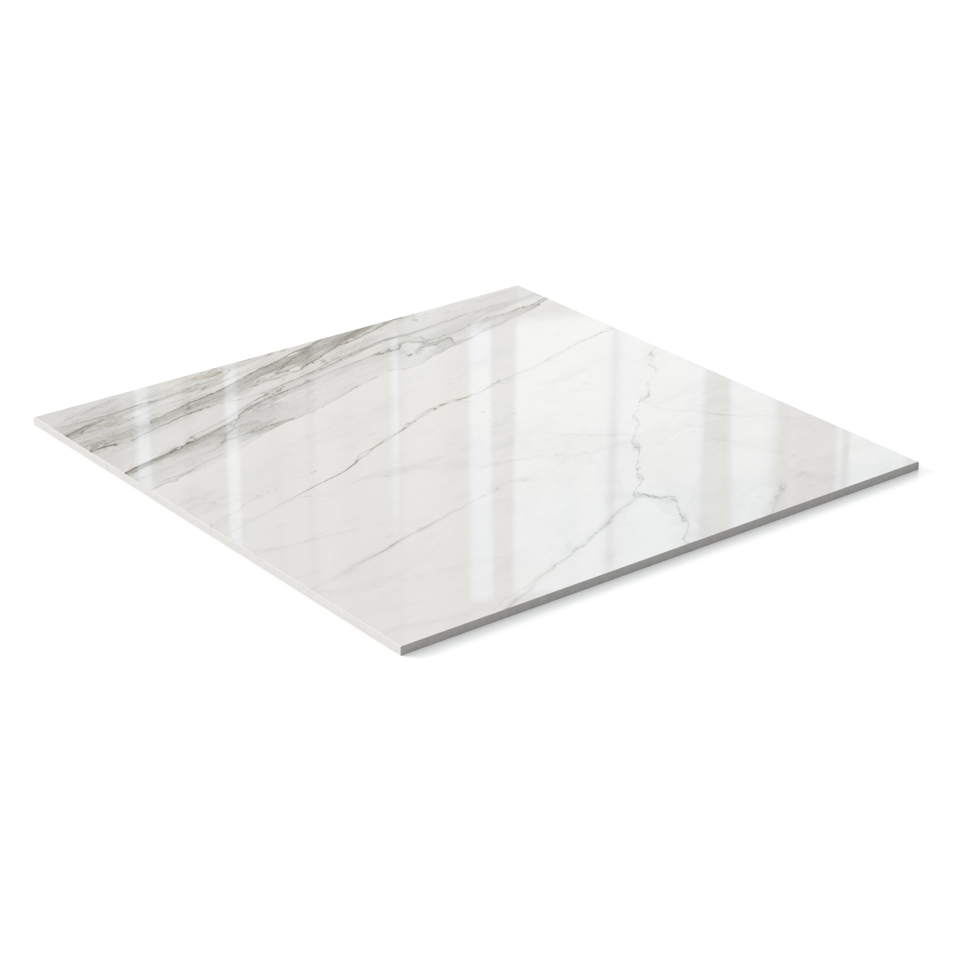 Chantel 24x24 Polished Porcelain Tile in Apuano