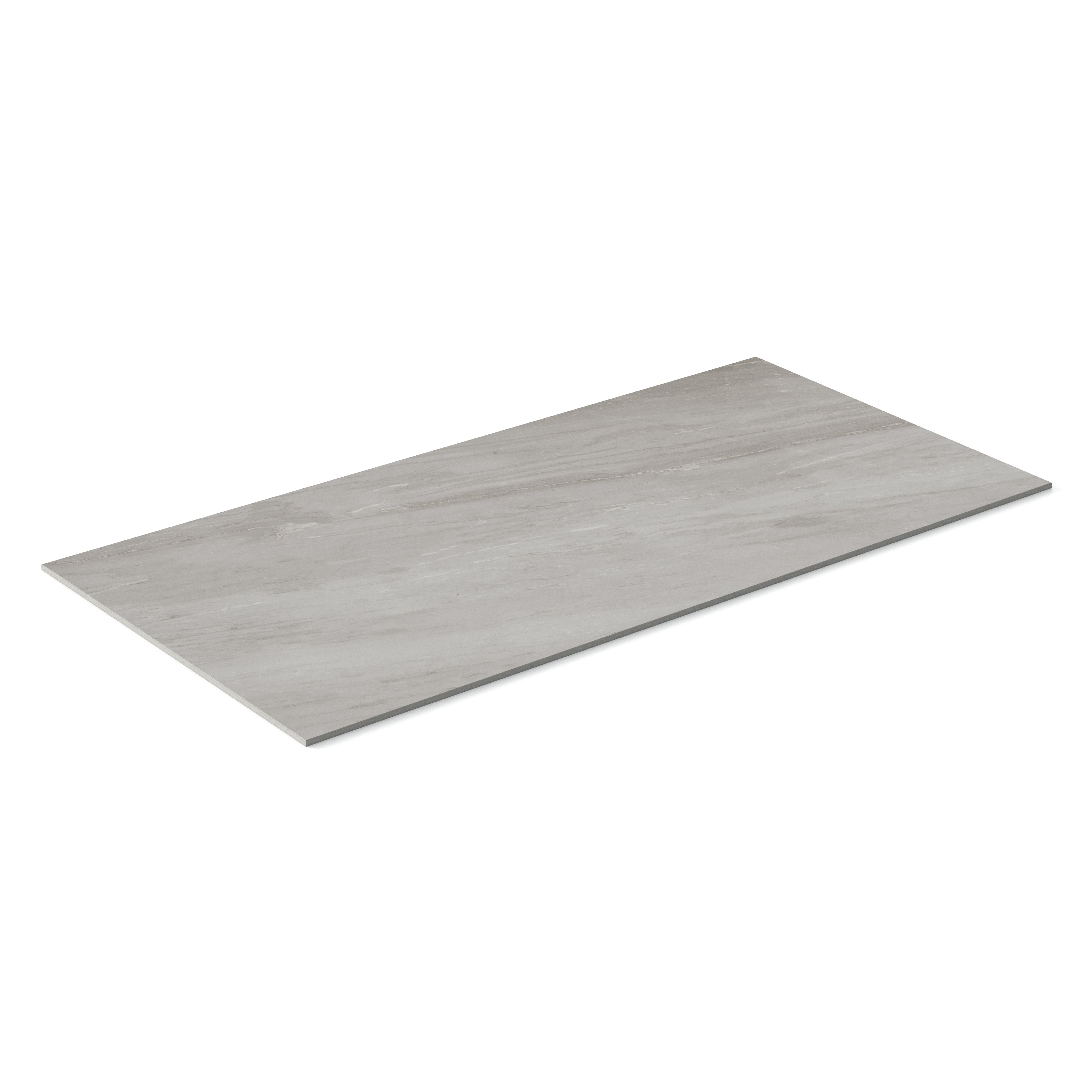 Chantel 24x48 Matte Porcelain Tile in Alaska Grey