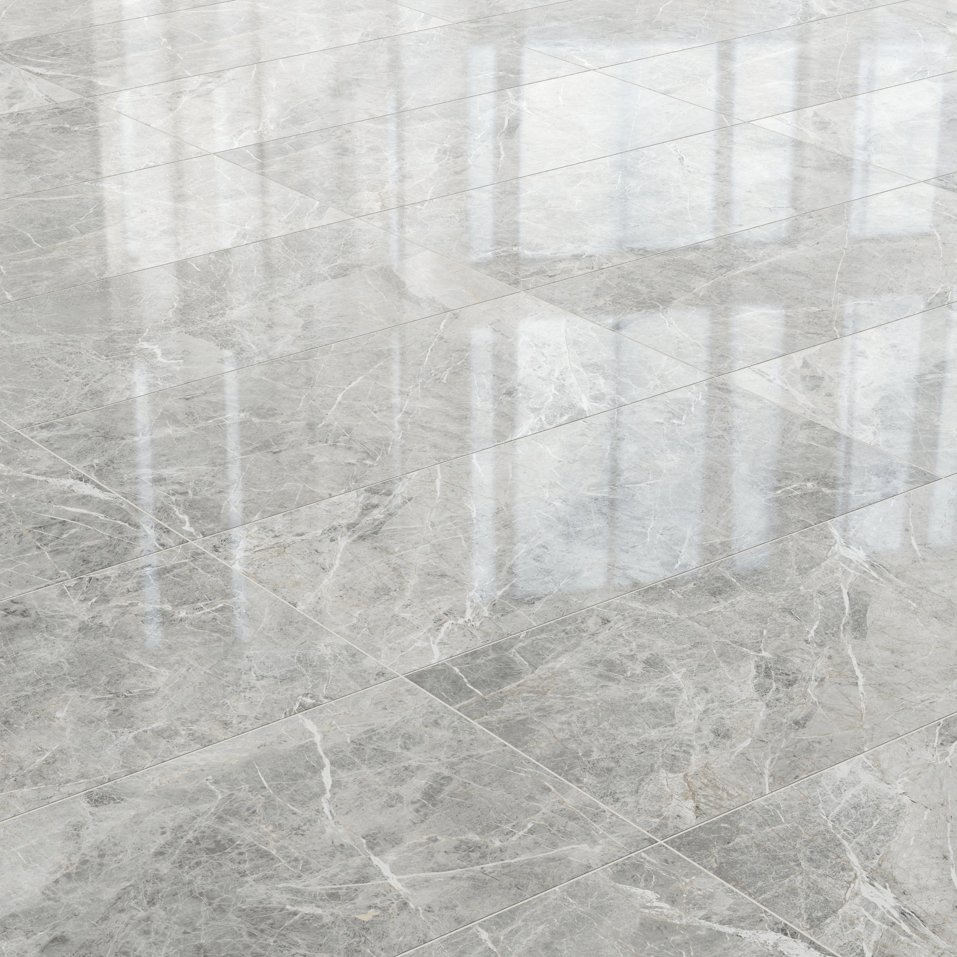 Chantel 24x48 Polished Porcelain Tile in Imperial
