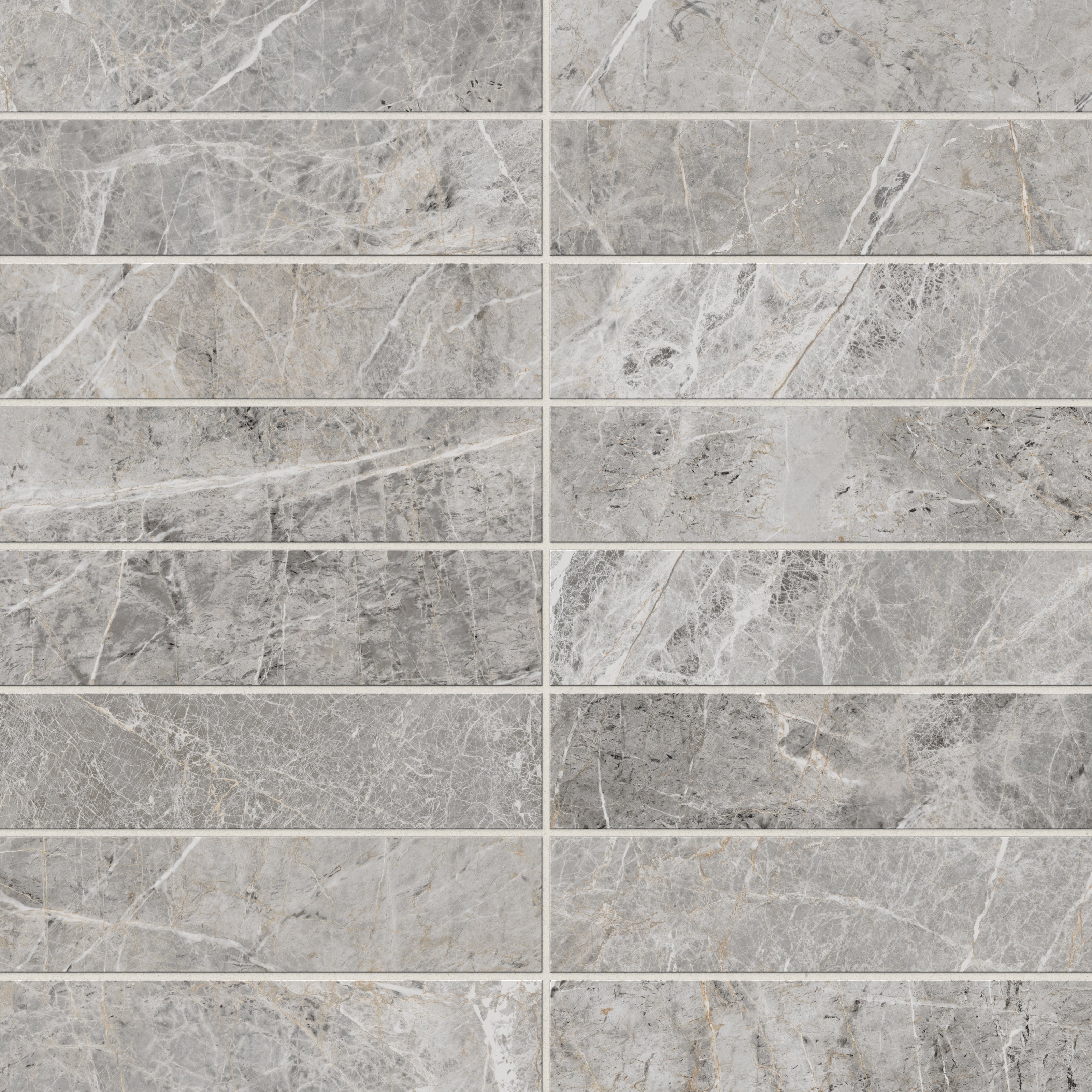 Chantel 3x12 Matte Porcelain Tile in Imperial