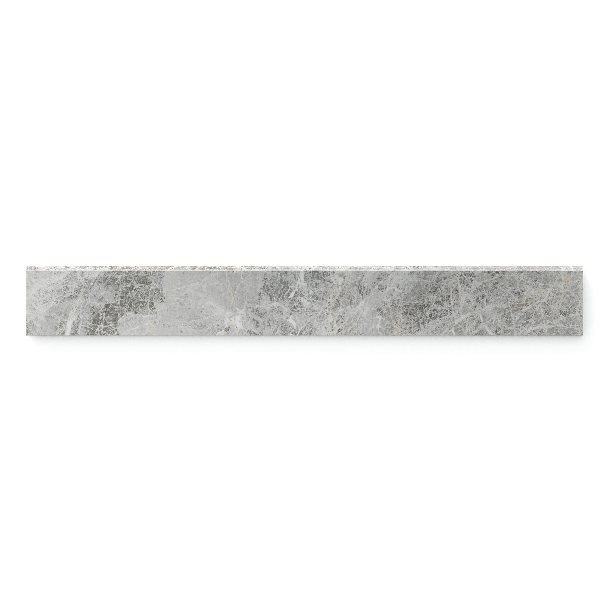 Chantel 3x24 Polished Porcelain Bullnose Tile in Imperial