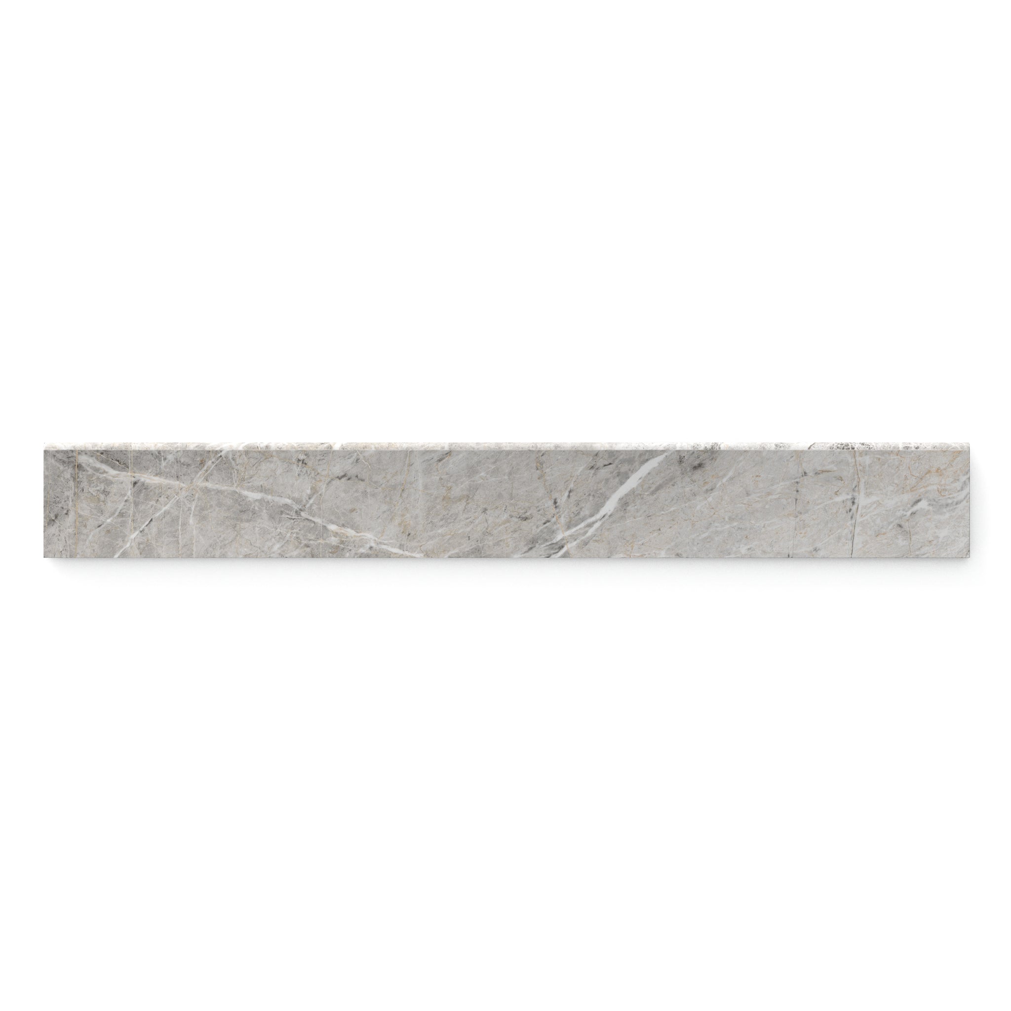 Chantel 3x24 Matte Porcelain Bullnose Tile in Imperial