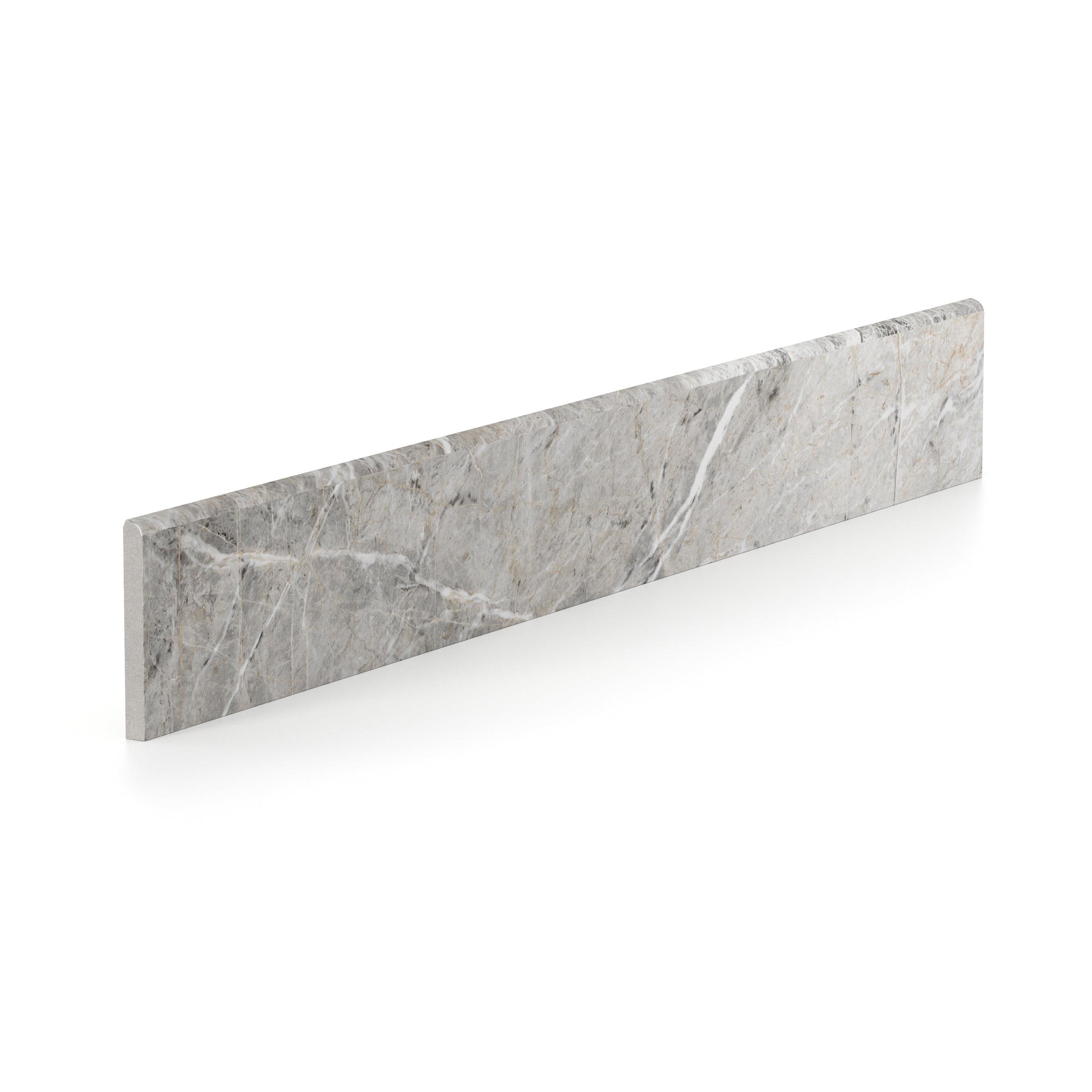 Chantel 3x24 Matte Porcelain Bullnose Tile in Imperial
