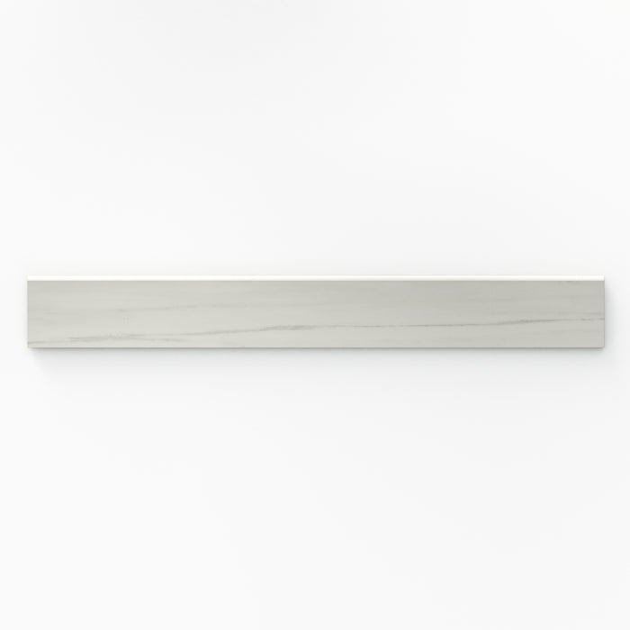 Chantel 3x24 Matte Porcelain Bullnose Tile in Dolomite