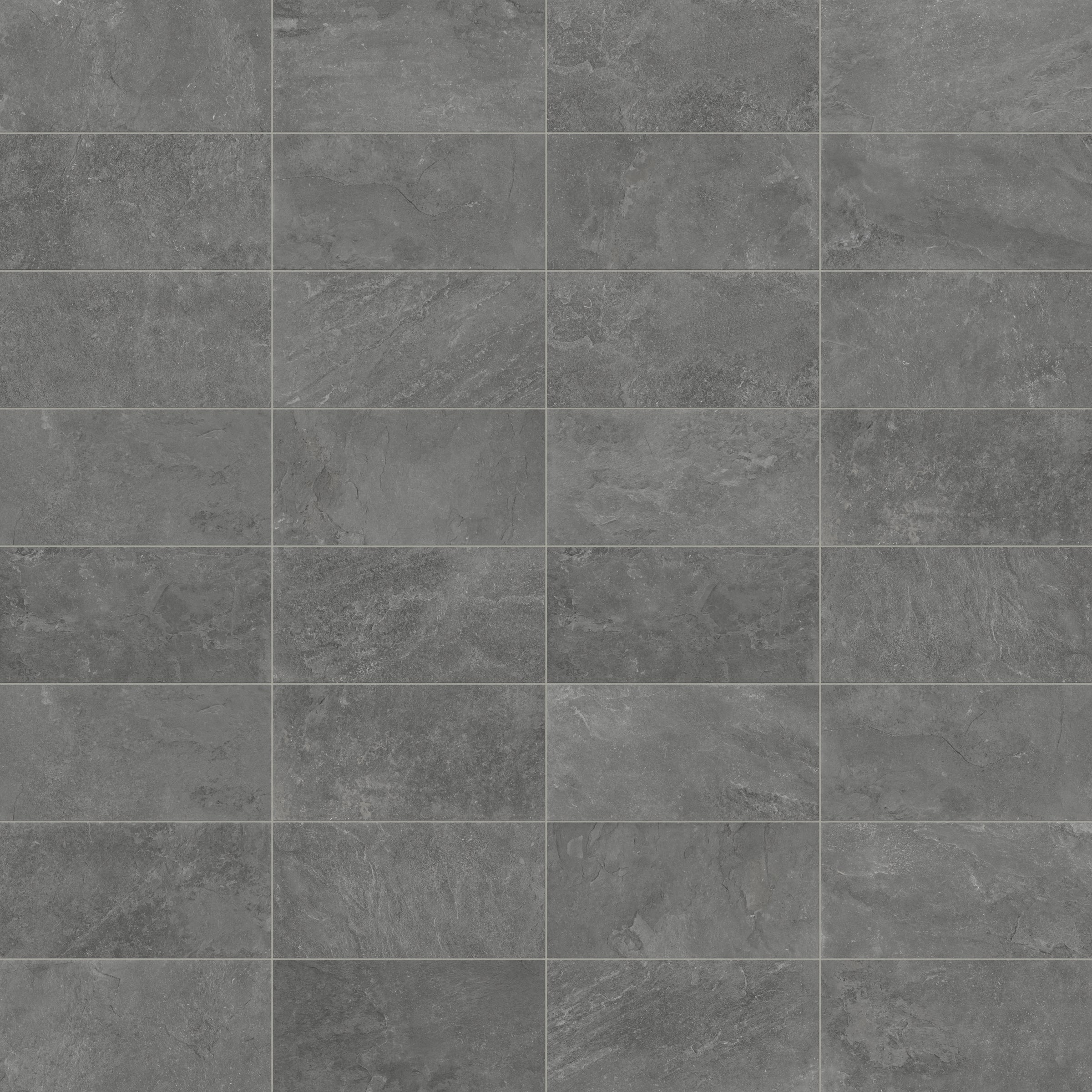 Wren 12x24 Matte Porcelain Tile in Charcoal