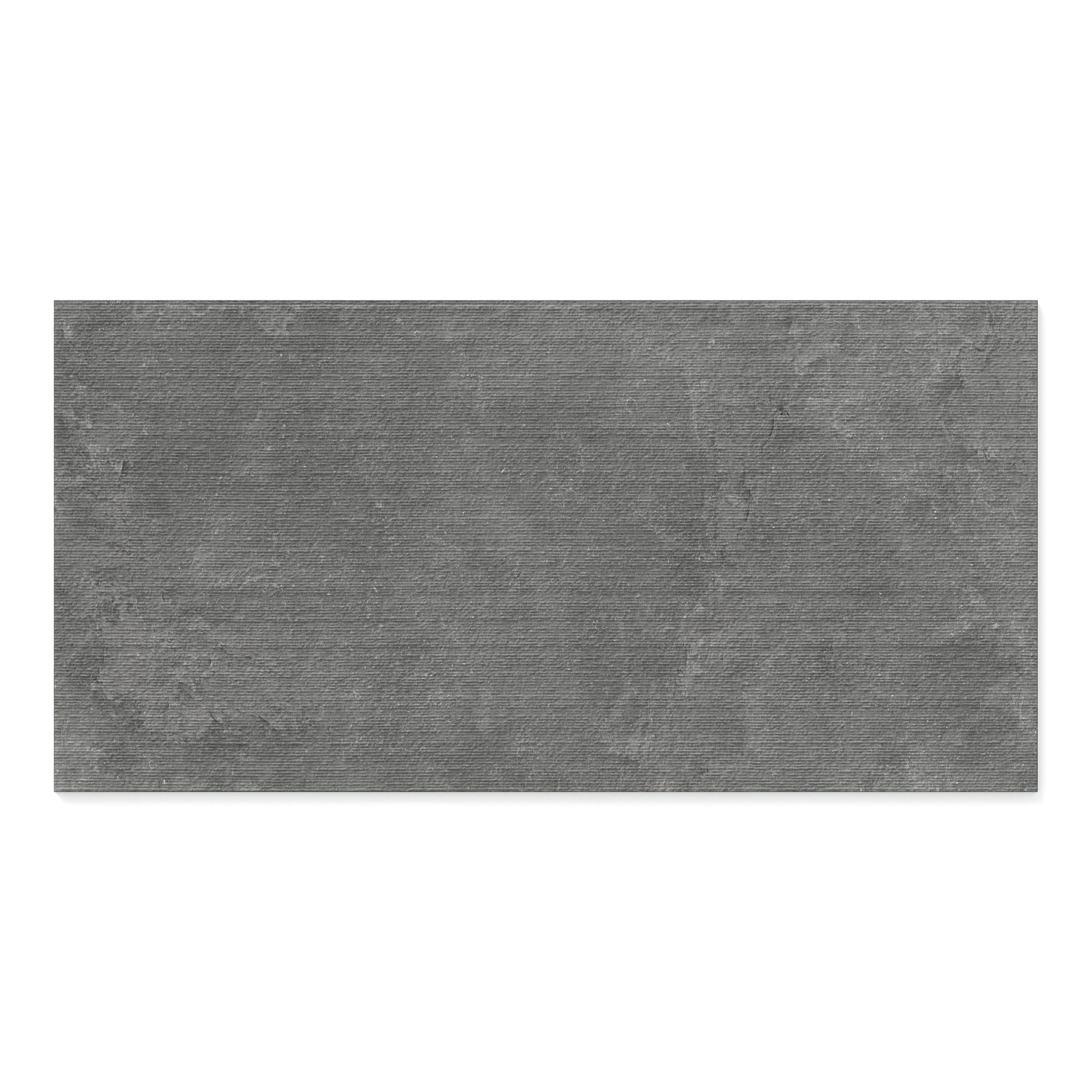 Wren 24x48 Chiseled Porcelain Tile in Charcoal