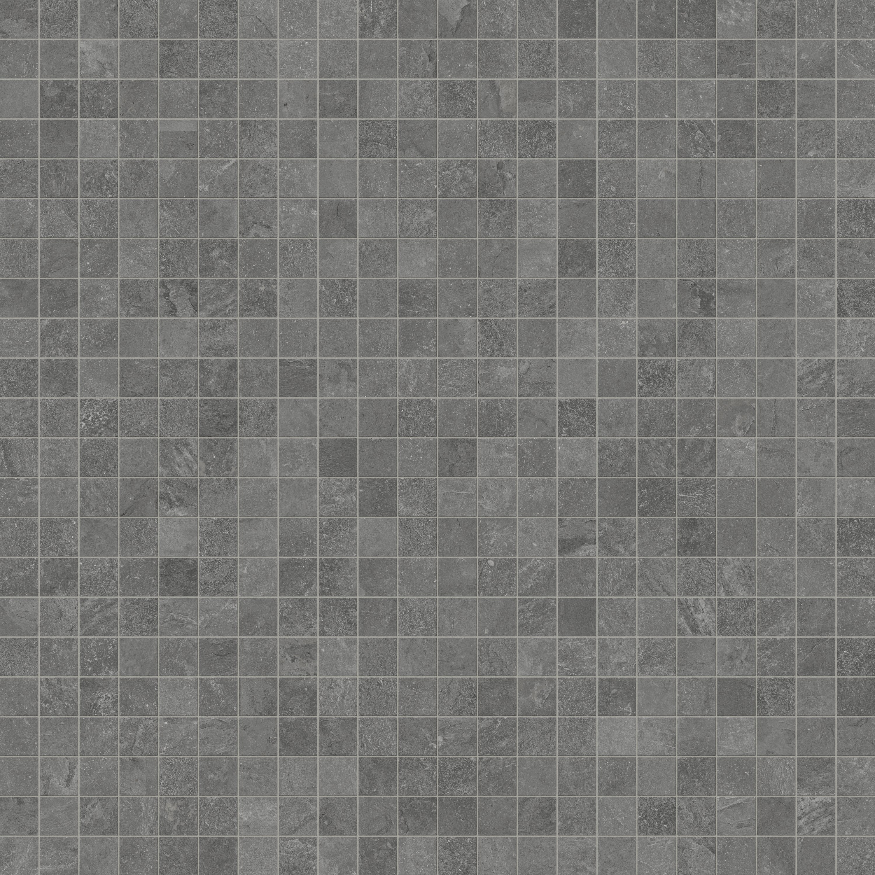 Wren 2x2 Matte Porcelain Mosaic Tile in Charcoal