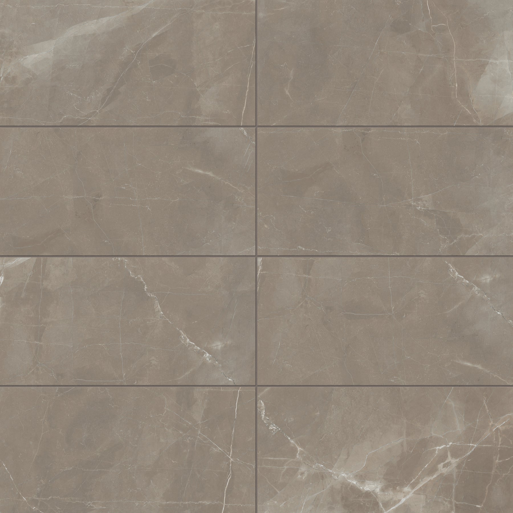 Leona 12x24 Matte Porcelain Tile in Amani Bronze