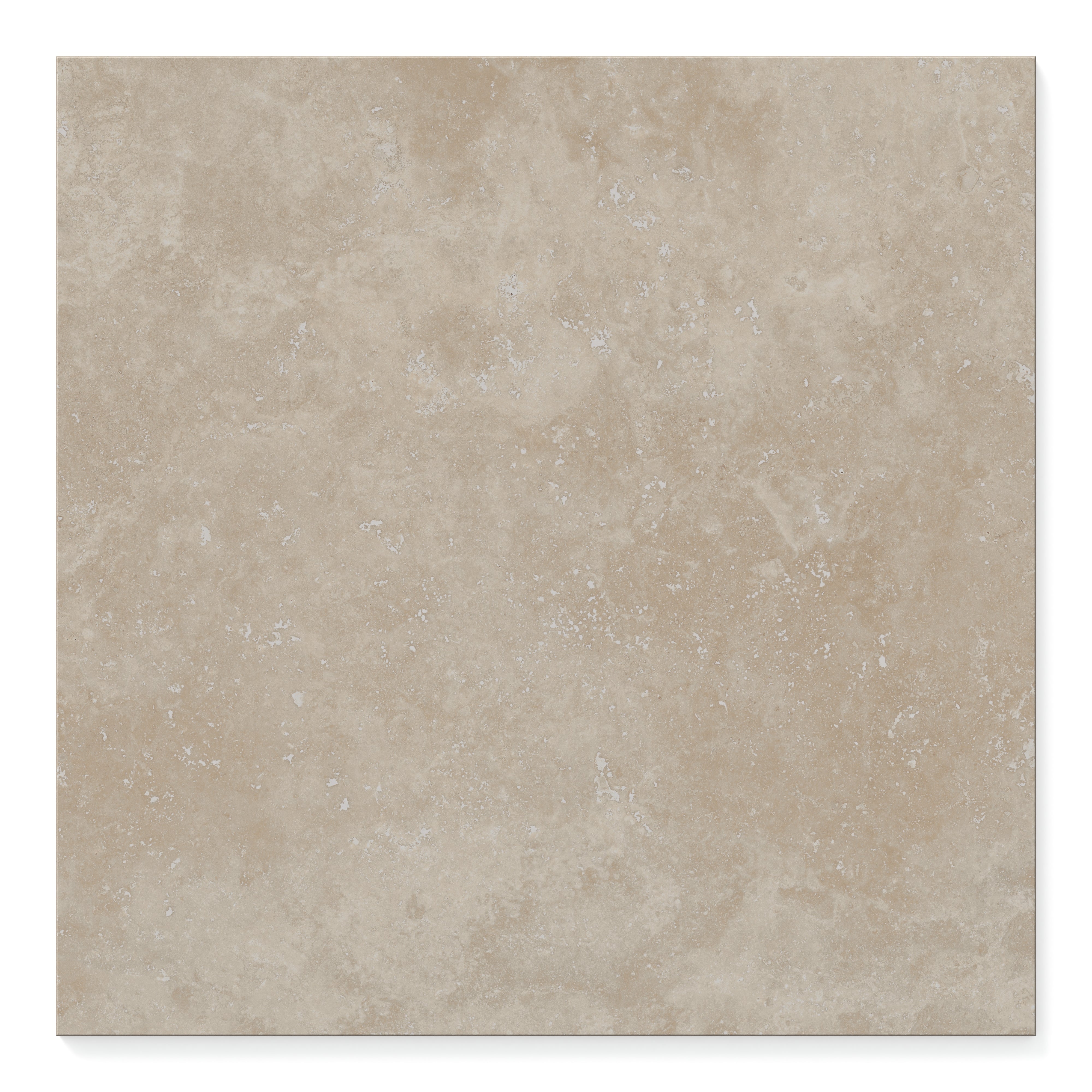 Leona 24x24 Matte Porcelain Tile in Marfil