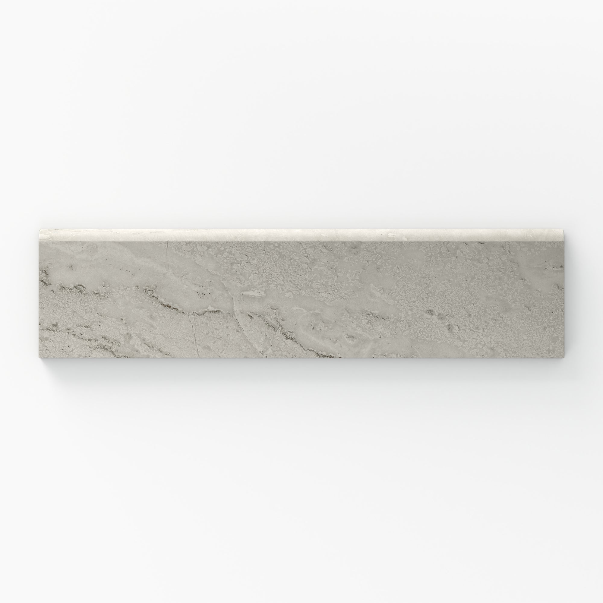 Blair 3x12 Matte Porcelain Bullnose Tile in Oniciata Beige