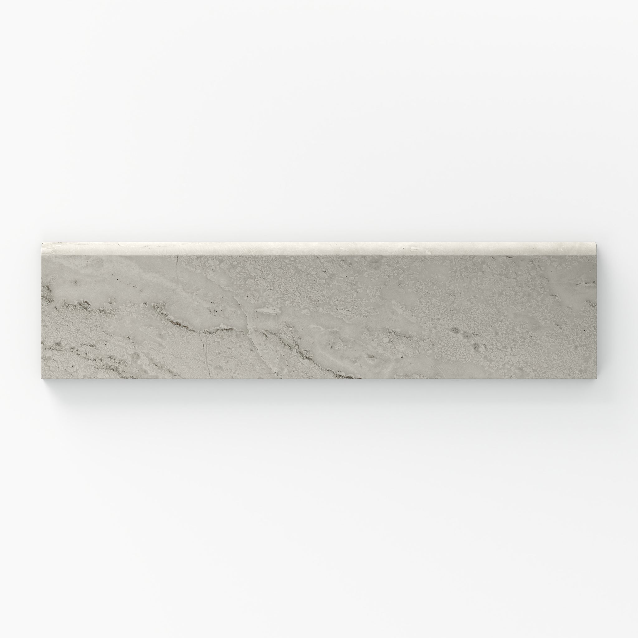 Blair 3x12 Matte Porcelain Bullnose Tile in Oniciata Beige
