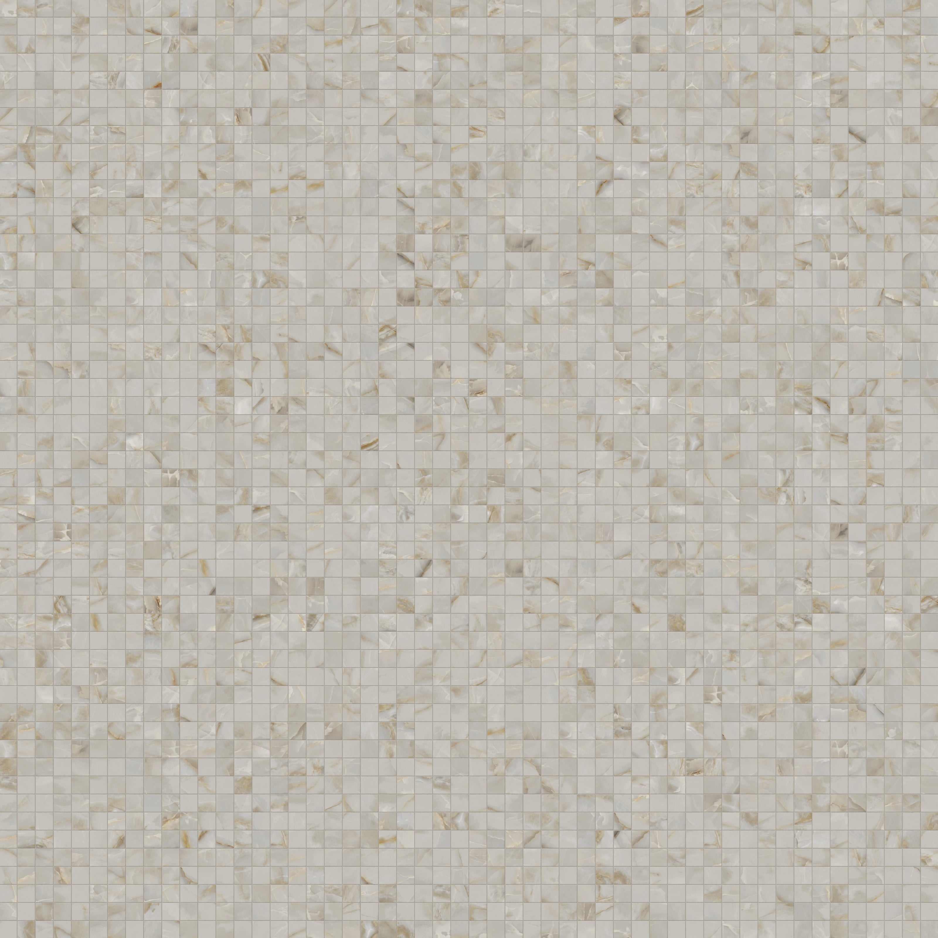 Astrid 2x2 Polished Porcelain Mosaic Tile in Oyster