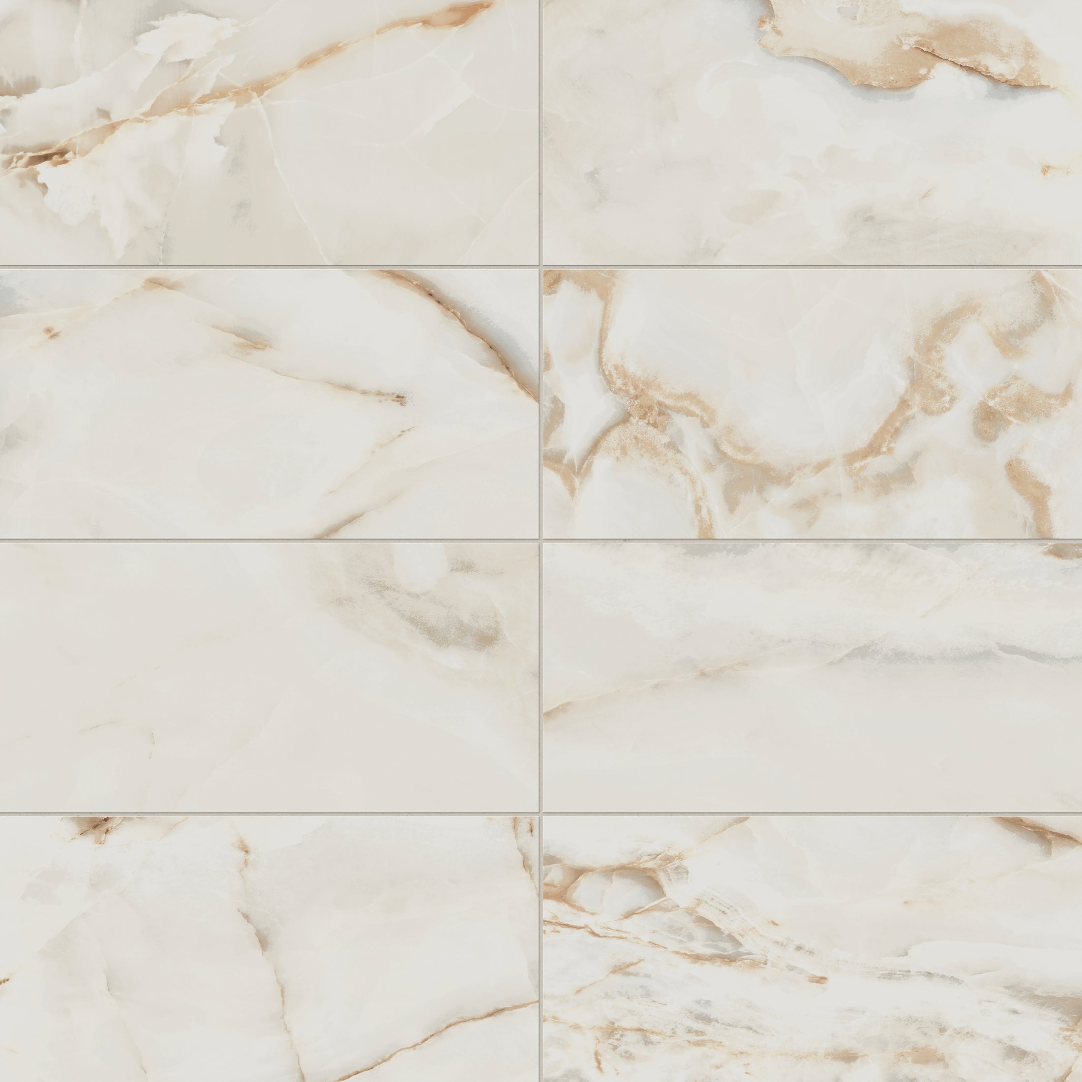 Astrid 12x24 Matte Porcelain Tile in Alabaster