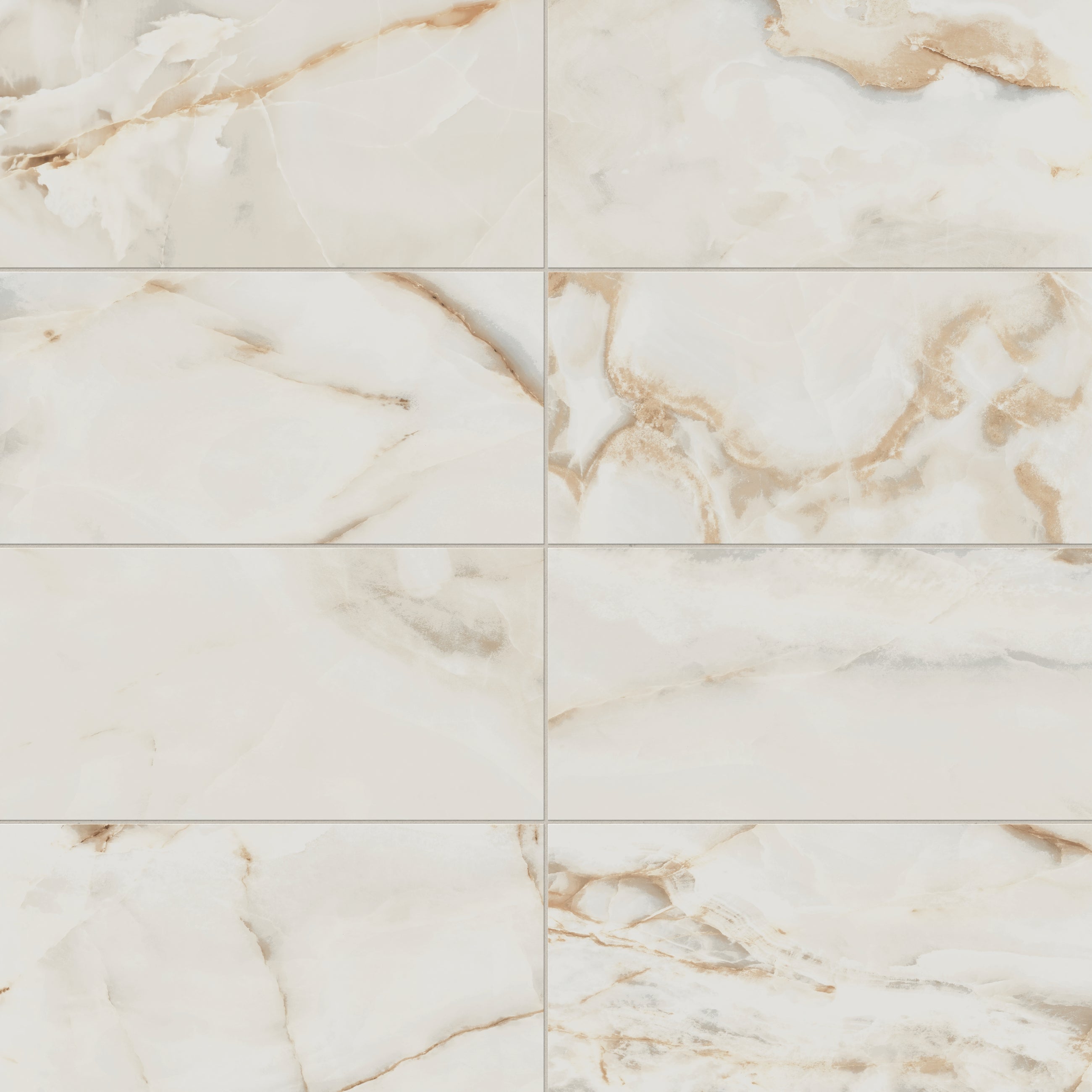 Astrid 12x24 Matte Porcelain Tile in Alabaster