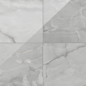 Astrid 24x24 Polished Porcelain Tile in Slate