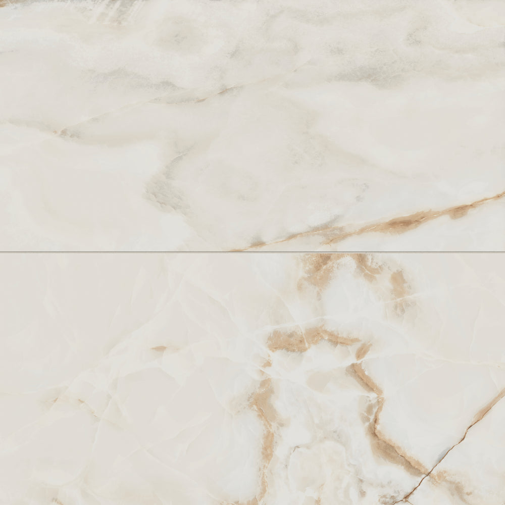 Astrid 24x48 Matte Porcelain Tile in Alabaster