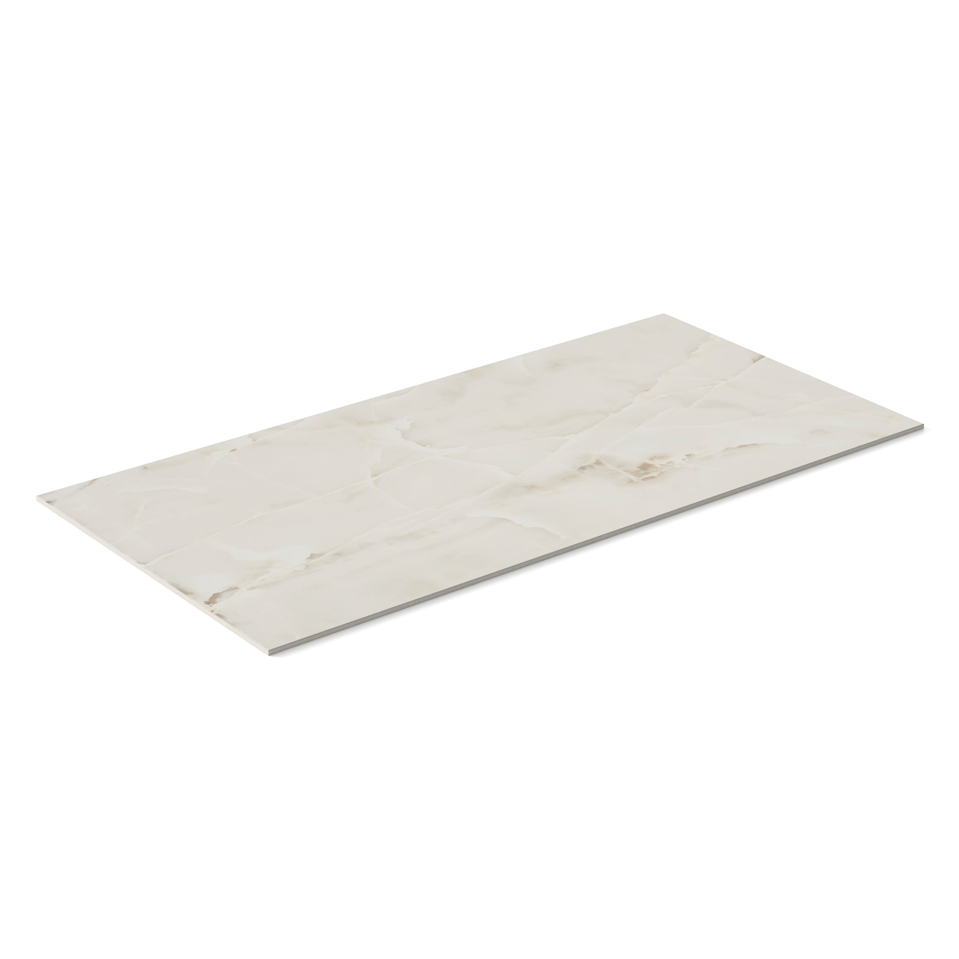 Astrid 24x48 Matte Porcelain Tile in Alabaster