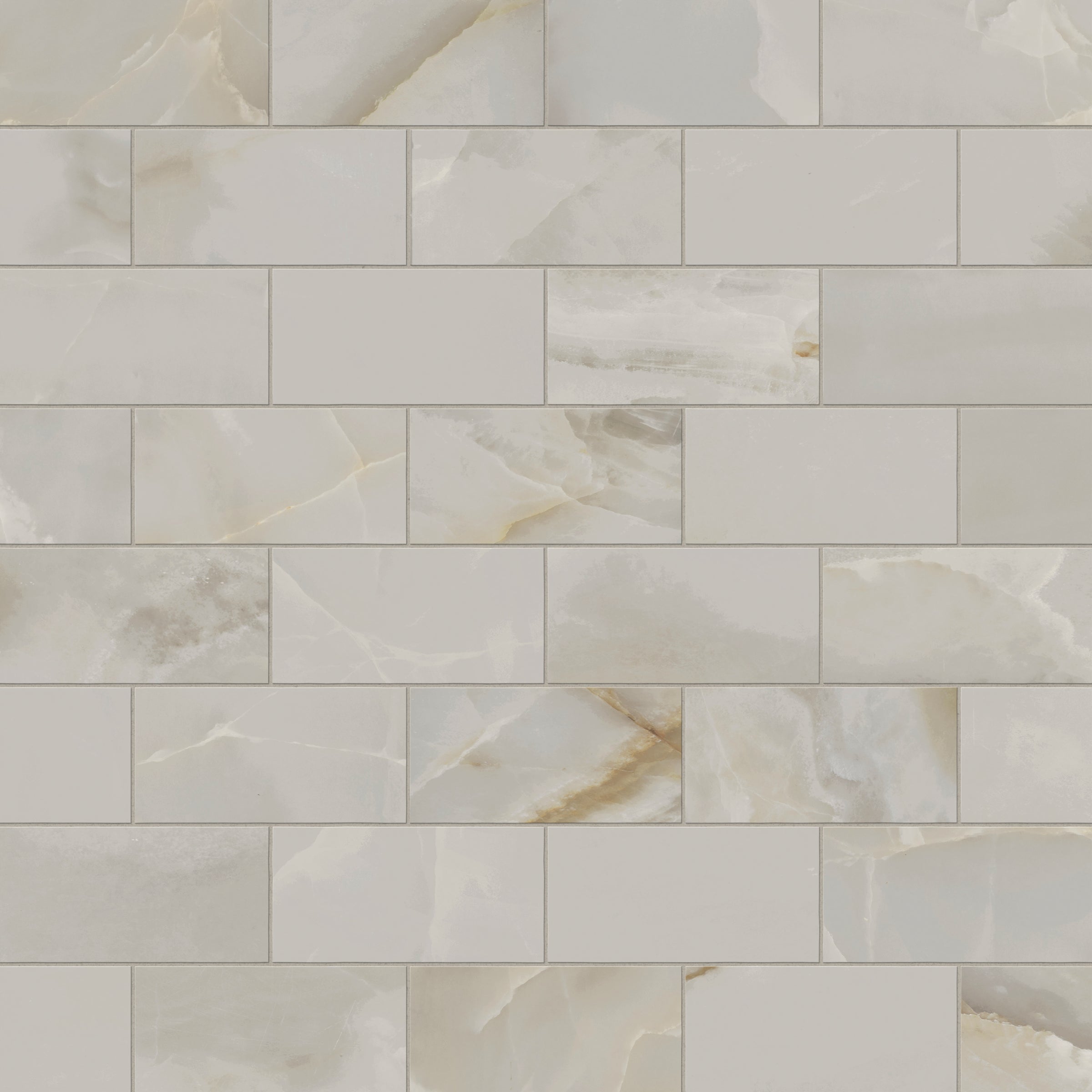 Astrid 3x6 Matte Porcelain Mosaic Tile in Oyster