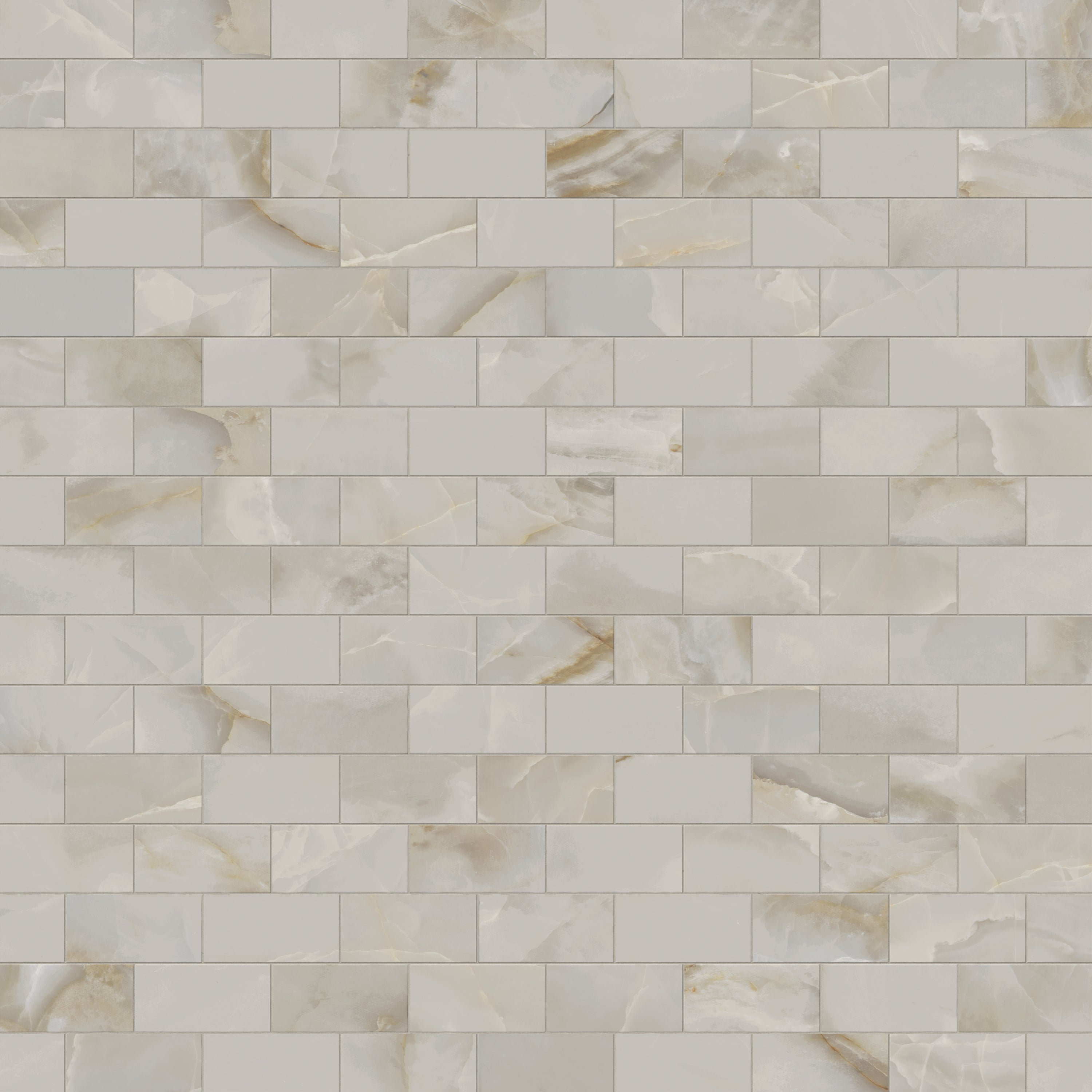 Astrid 3x6 Matte Porcelain Mosaic Tile in Oyster