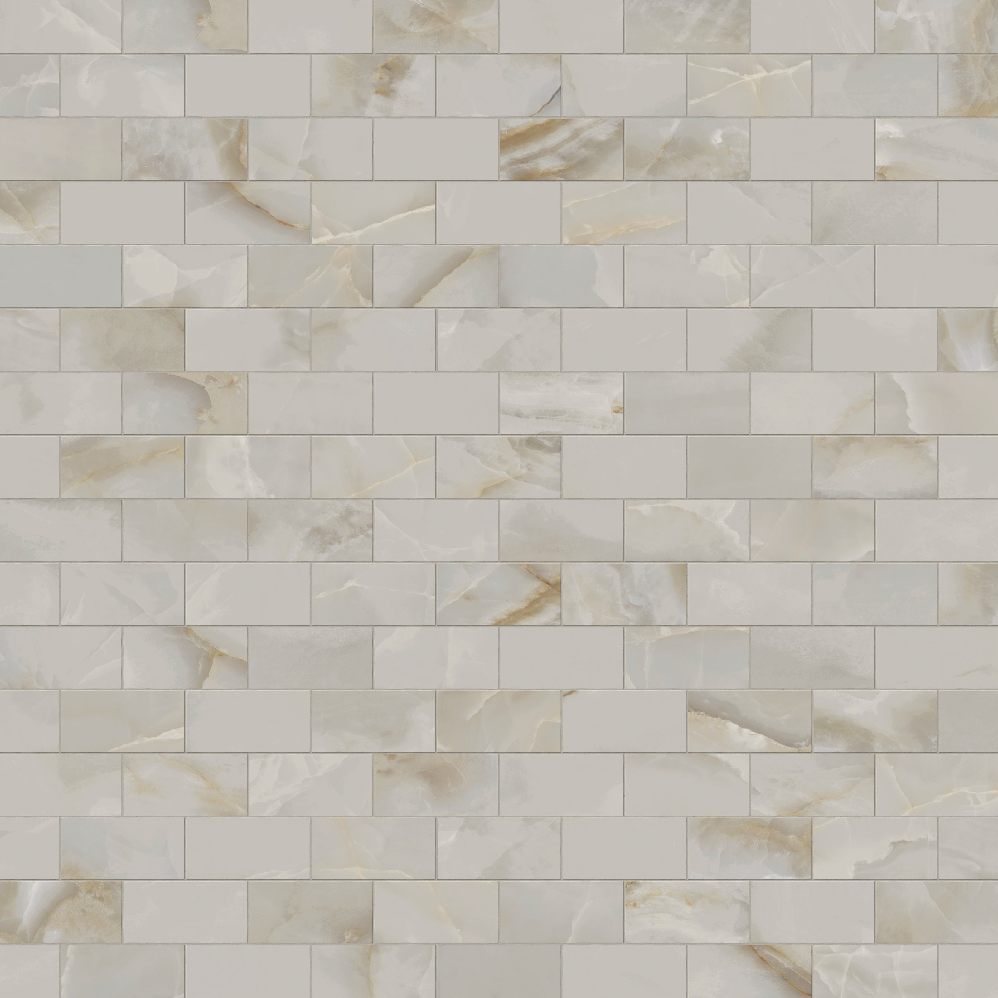 Astrid 3x6 Matte Porcelain Mosaic Tile in Oyster