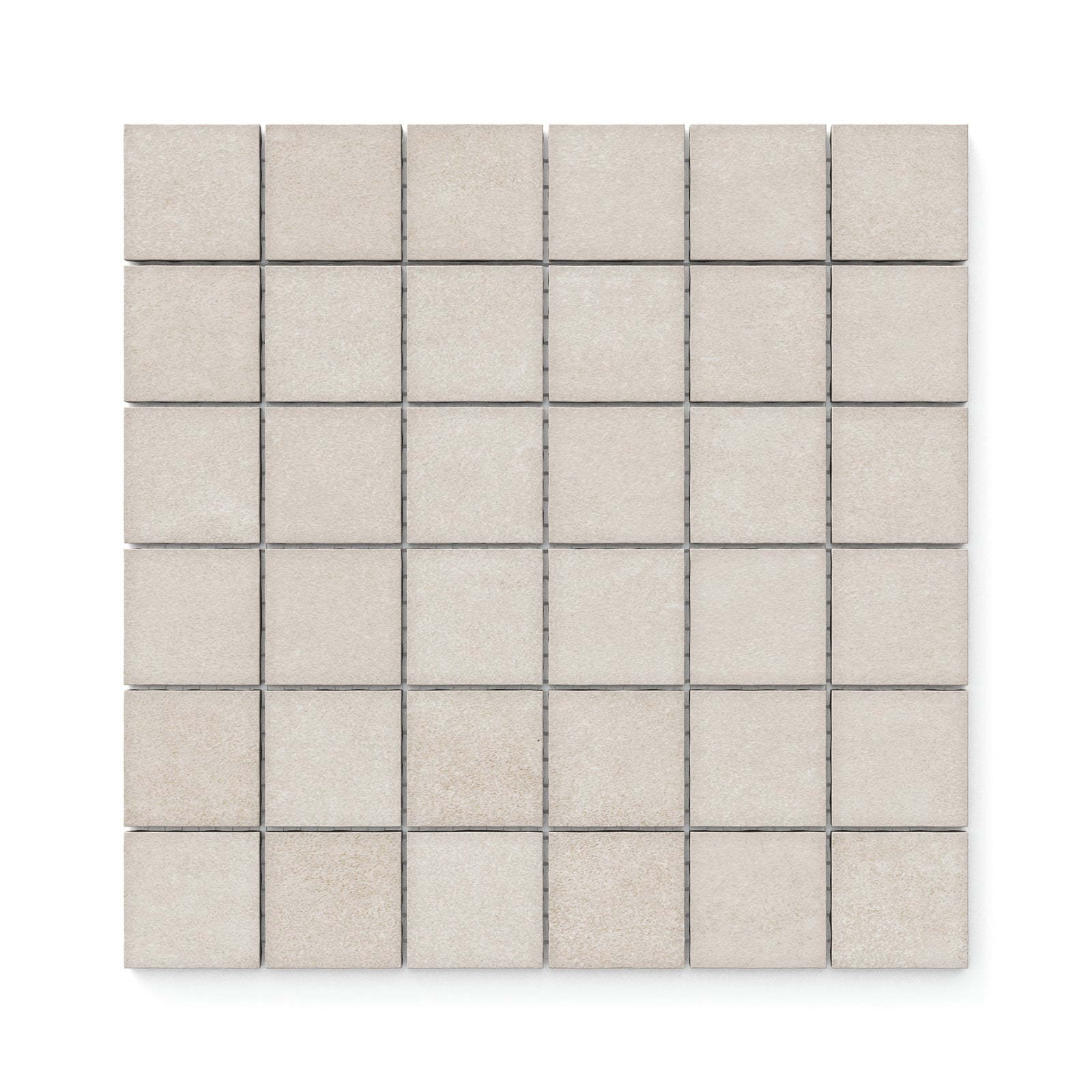 Wyatt 2x2 Matte Porcelain Mosaic Tile in Dune