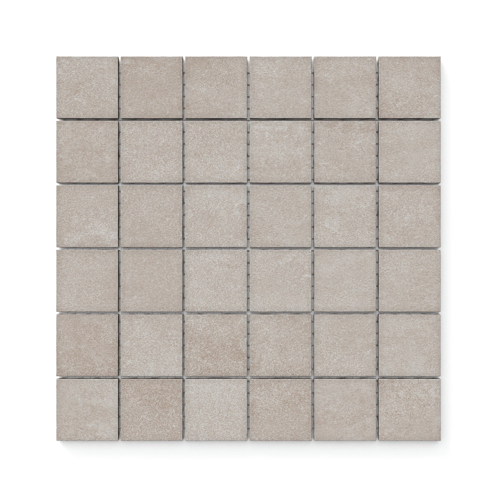 Wyatt 2x2 Matte Porcelain Mosaic Tile in Ash