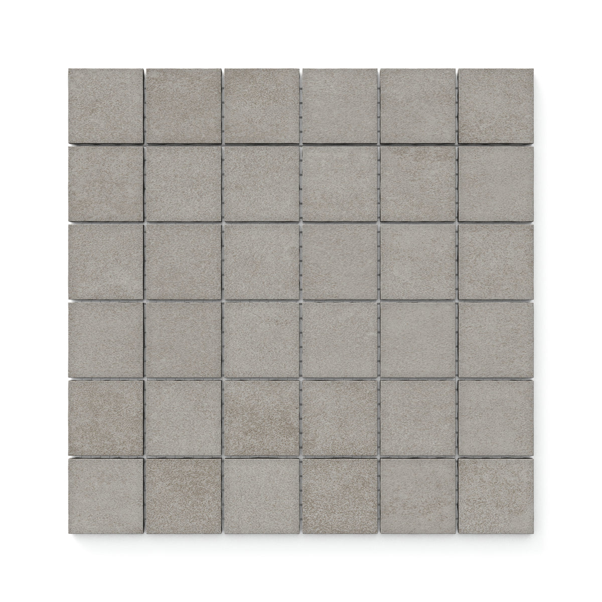 Wyatt 2x2 Matte Porcelain Mosaic Tile in Stone