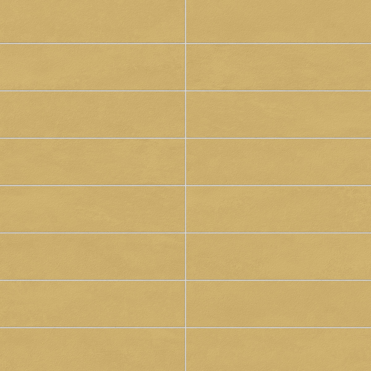 Dax 6x24 Matte Porcelain Tile in Mustard