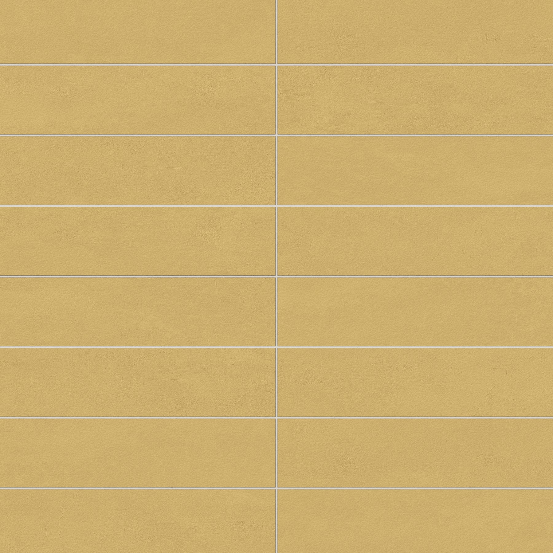 Dax 6x24 Matte Porcelain Tile in Mustard
