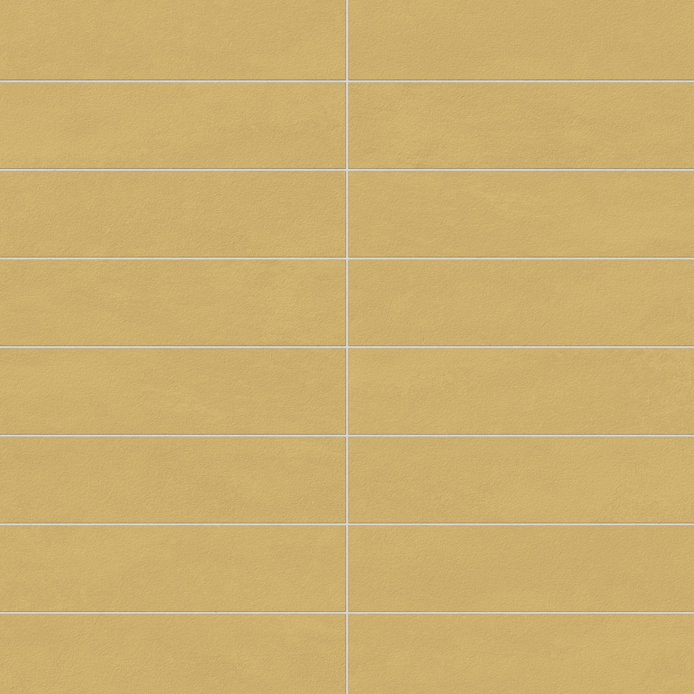 Dax 6x24 Matte Porcelain Tile in Mustard