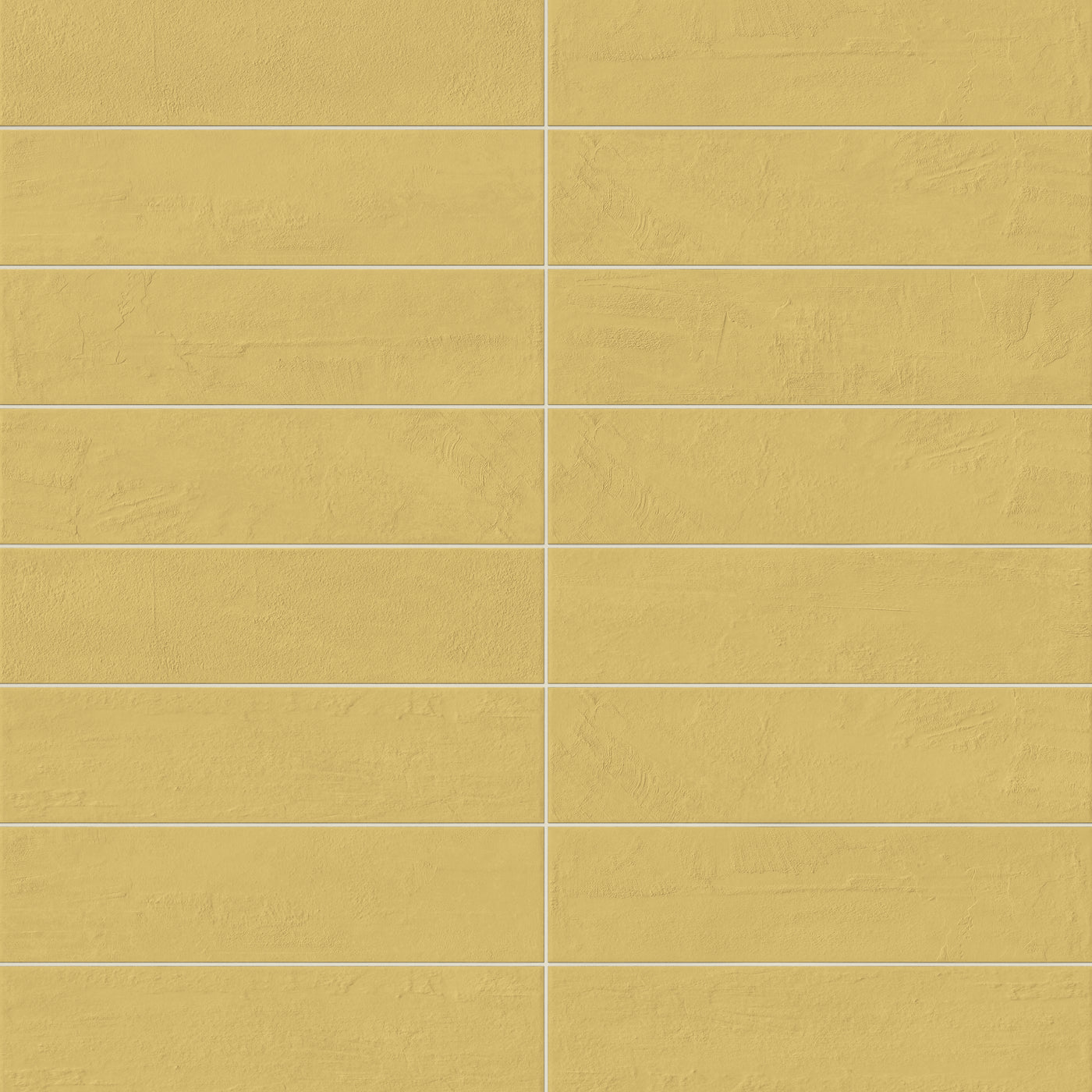 Dax 6x24 Matte Porcelain Tile in Mustard