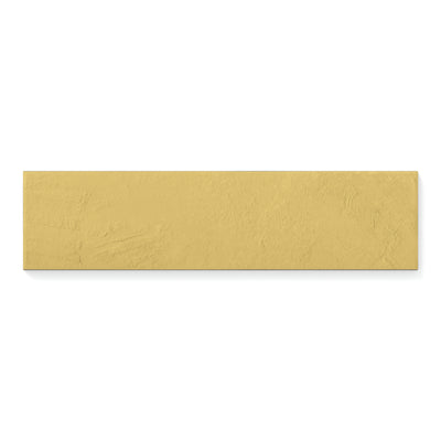 Dax 6x24 Matte Porcelain Tile in Mustard