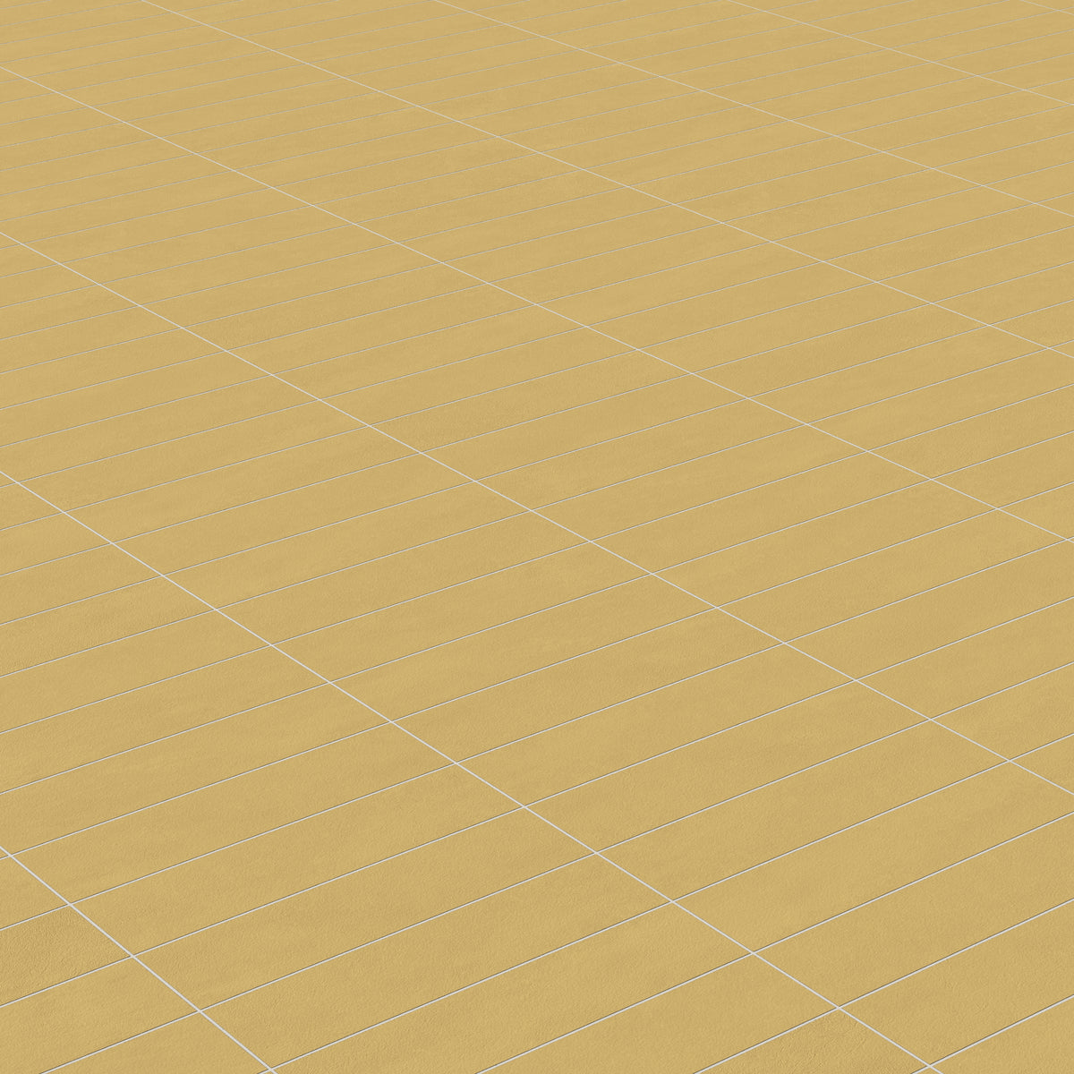 Dax 6x24 Matte Porcelain Tile in Mustard