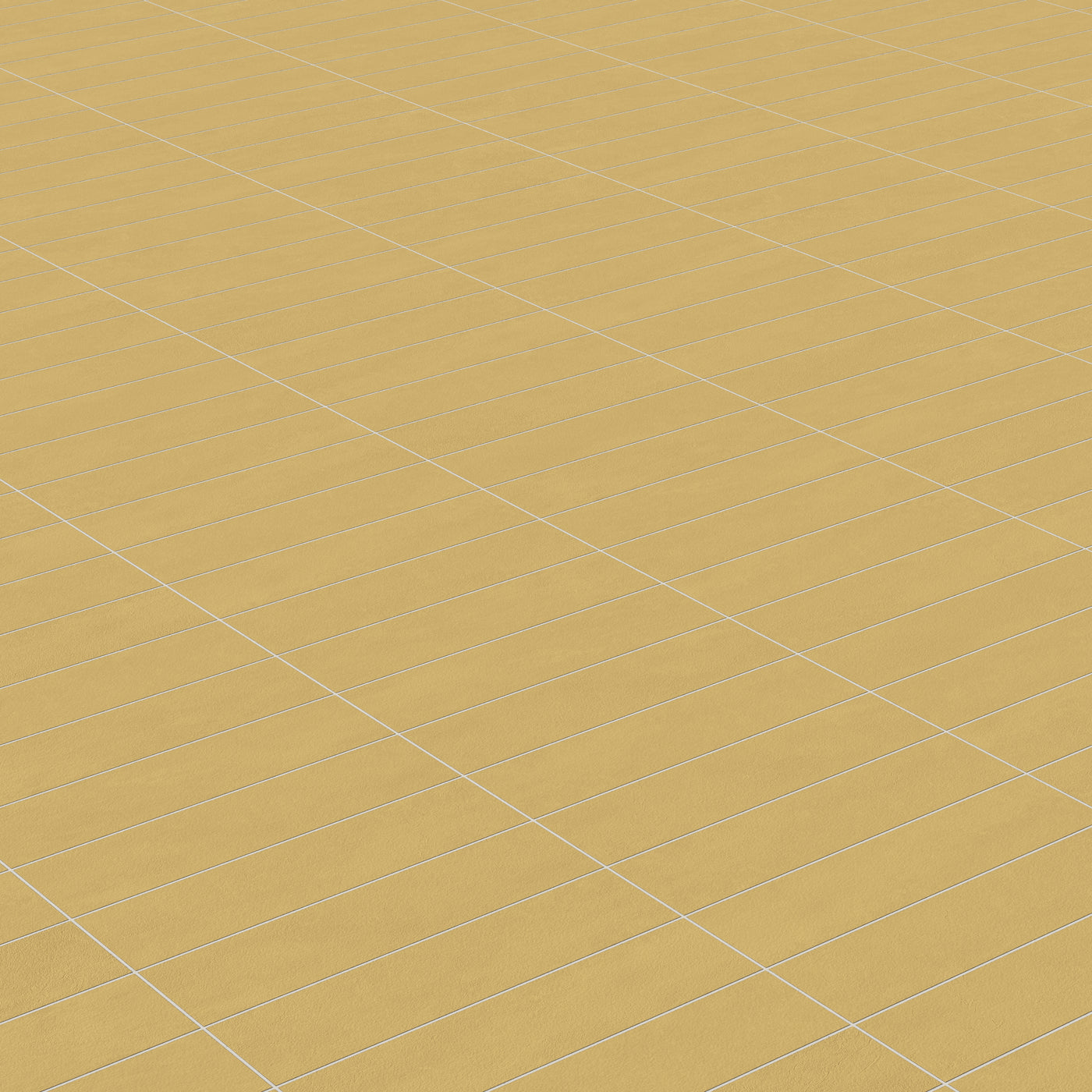 Dax 6x24 Matte Porcelain Tile in Mustard
