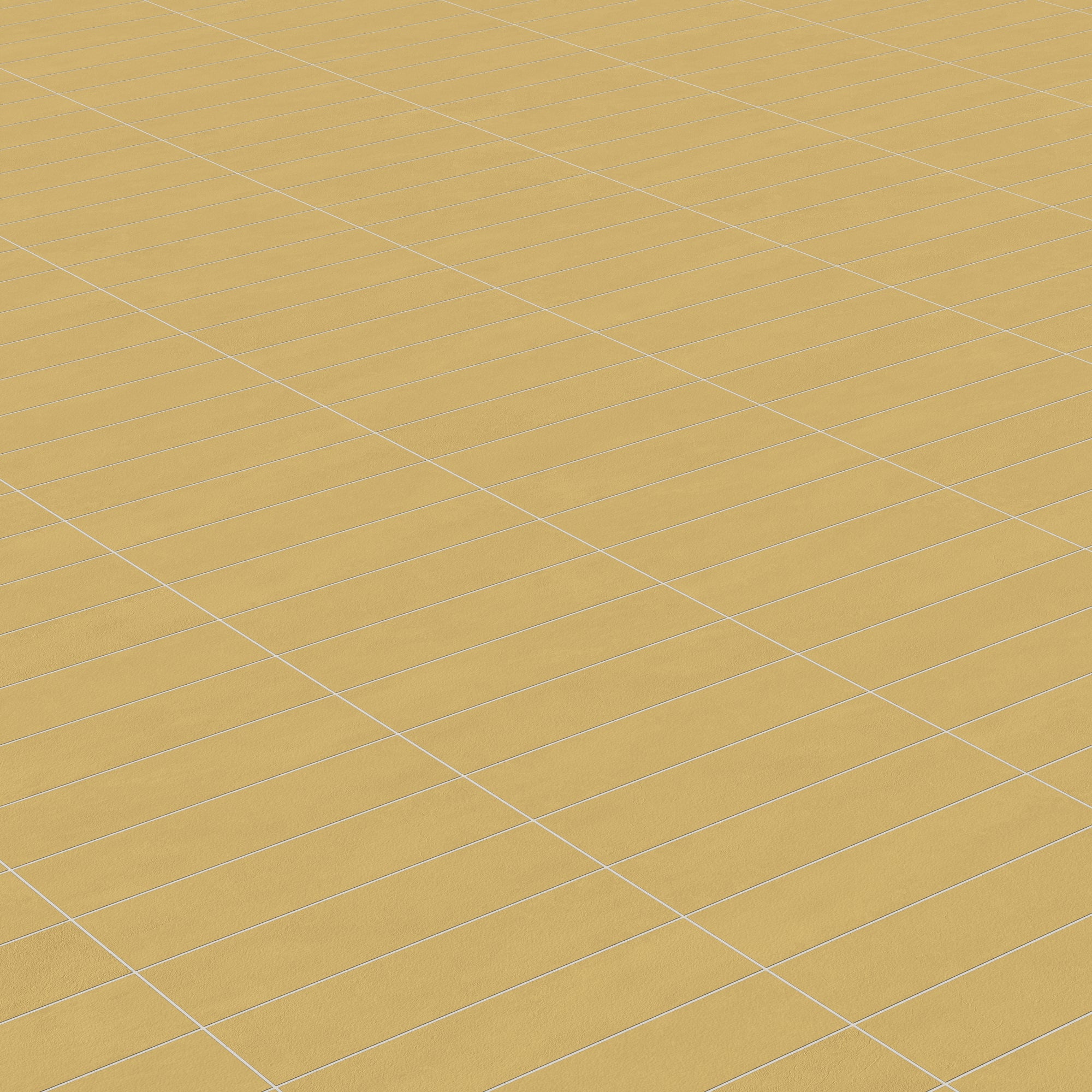 Dax 6x24 Matte Porcelain Tile in Mustard