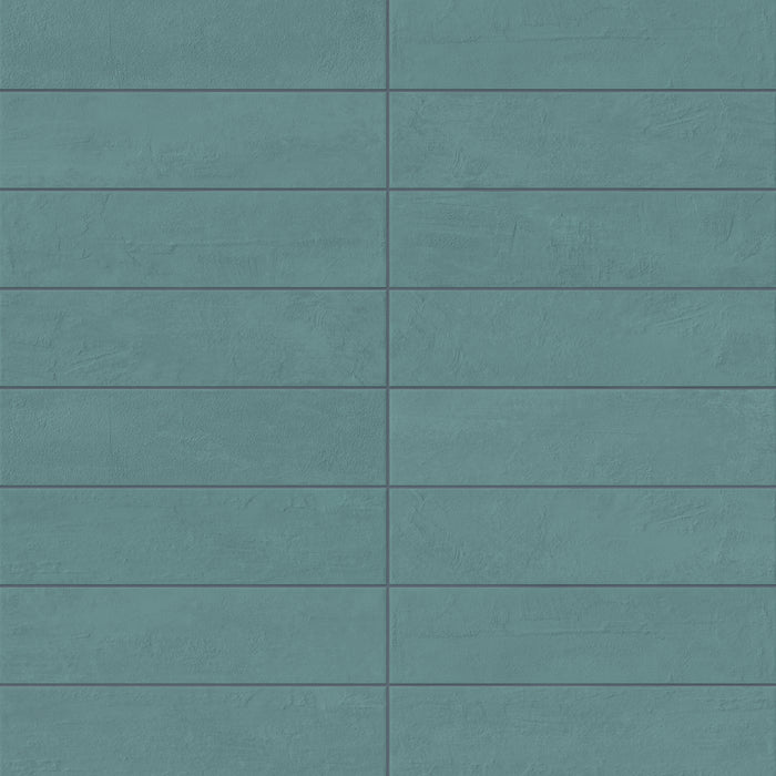 Dax 6x24 Matte Porcelain Tile in Teal