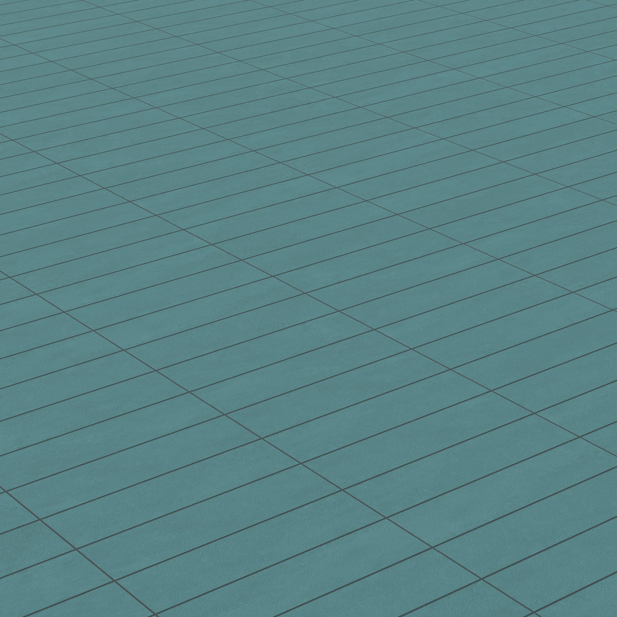 Dax 6x24 Matte Porcelain Tile in Teal