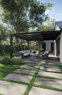 Carter 24x48 Grip Porcelain 2cm Paver Tile in Fossil