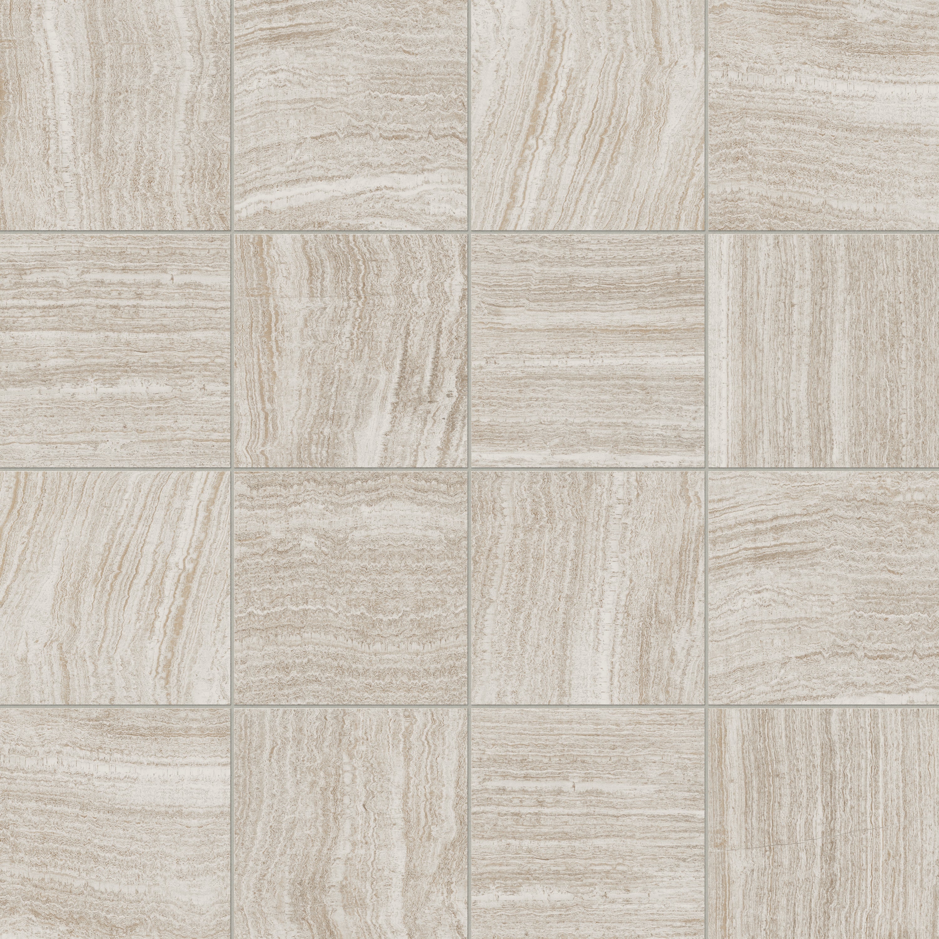 Hendrix 12x12 Matte Porcelain Tile in Oat
