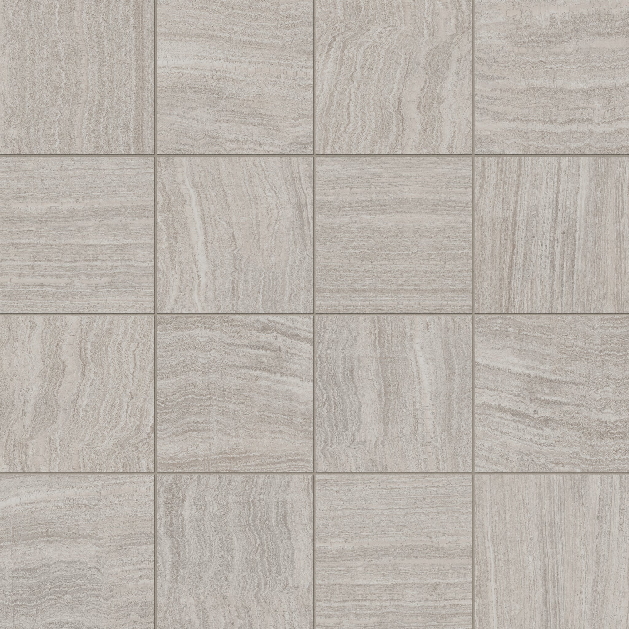 Hendrix 12x12 Matte Porcelain Tile in Taupe