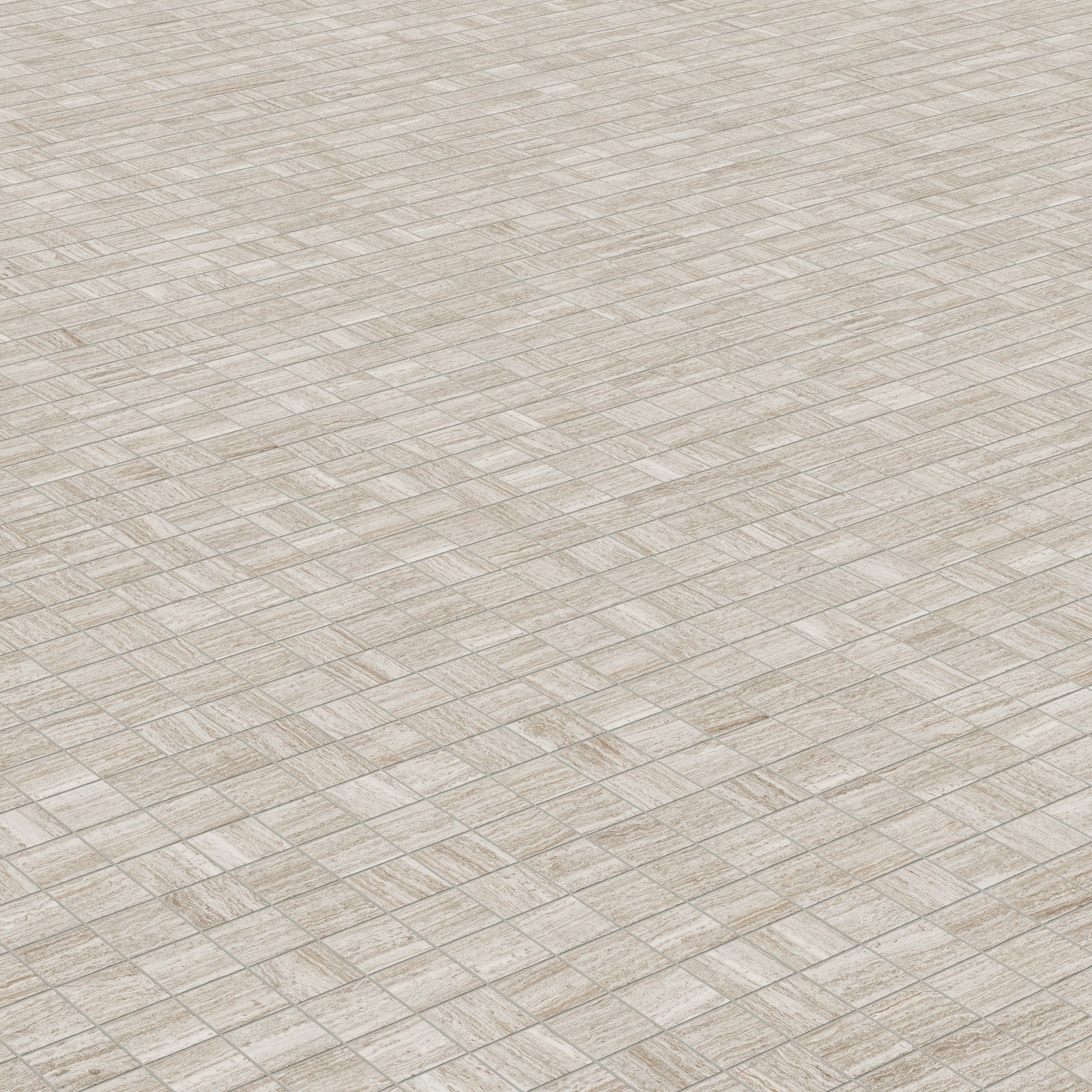 Hendrix 2x2 Matte Porcelain Mosaic Tile in Oat