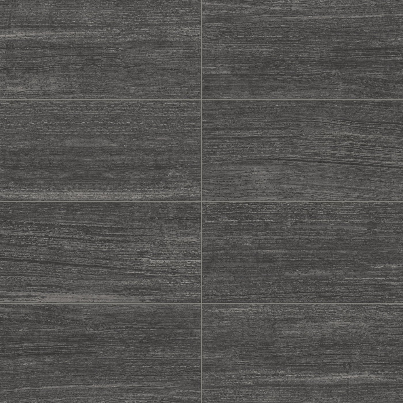 Hendrix 12x24 Matte Porcelain Tile in Coal