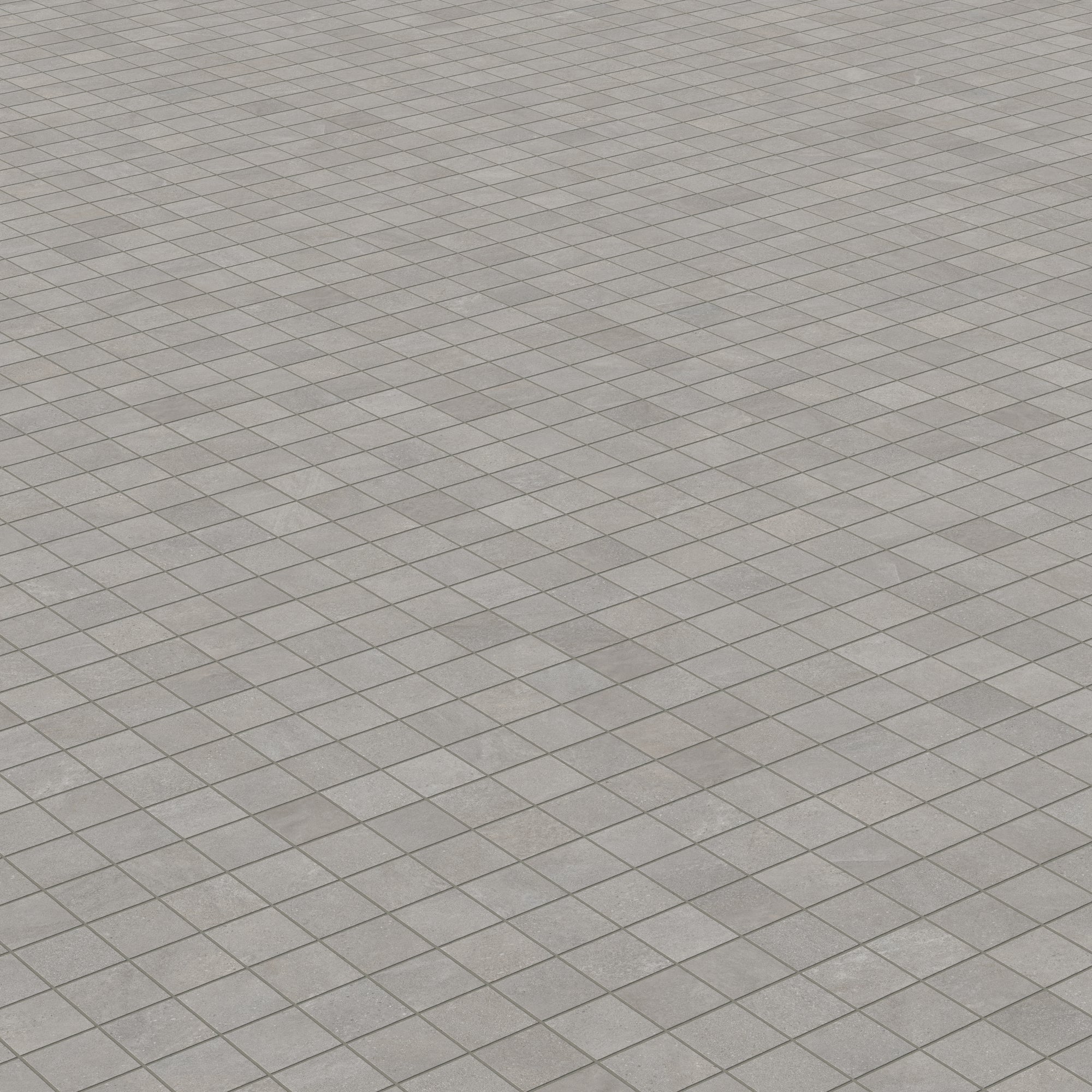 Shea 2x2 Matte Porcelain Mosaic Tile in Stone